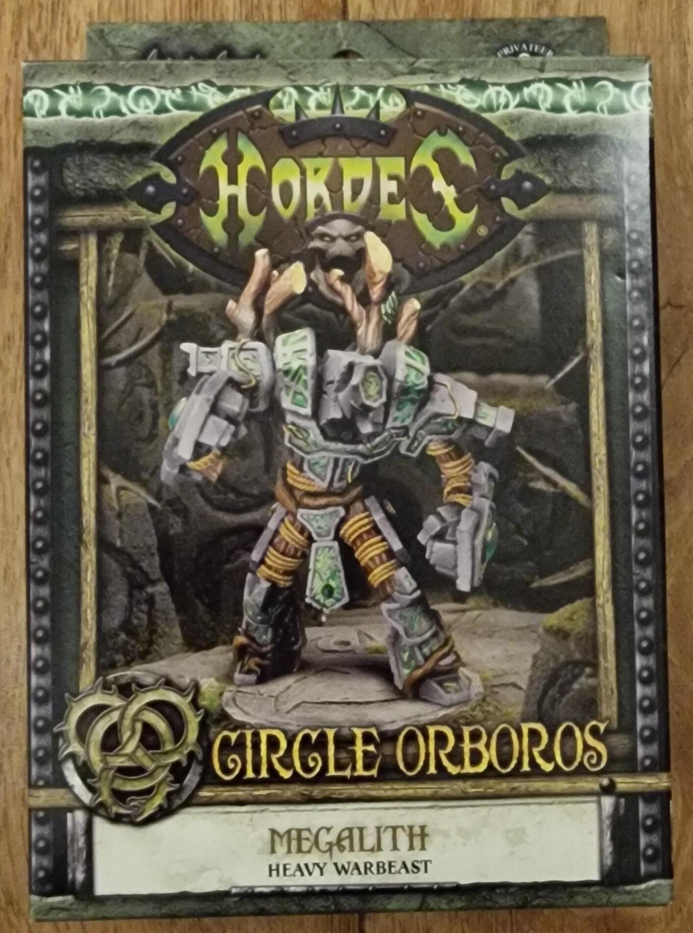 Hordes Miniature Circle Orboros Megalith Heavy Warbeast by Privateer Press