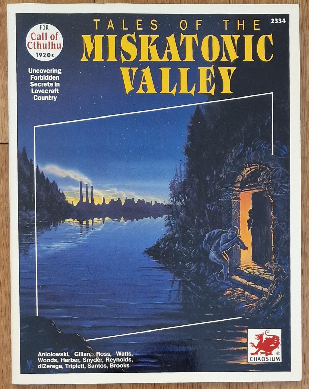 Tales of the Miskatonic Valley for Call Of Cthulhu RPG by Chaosium