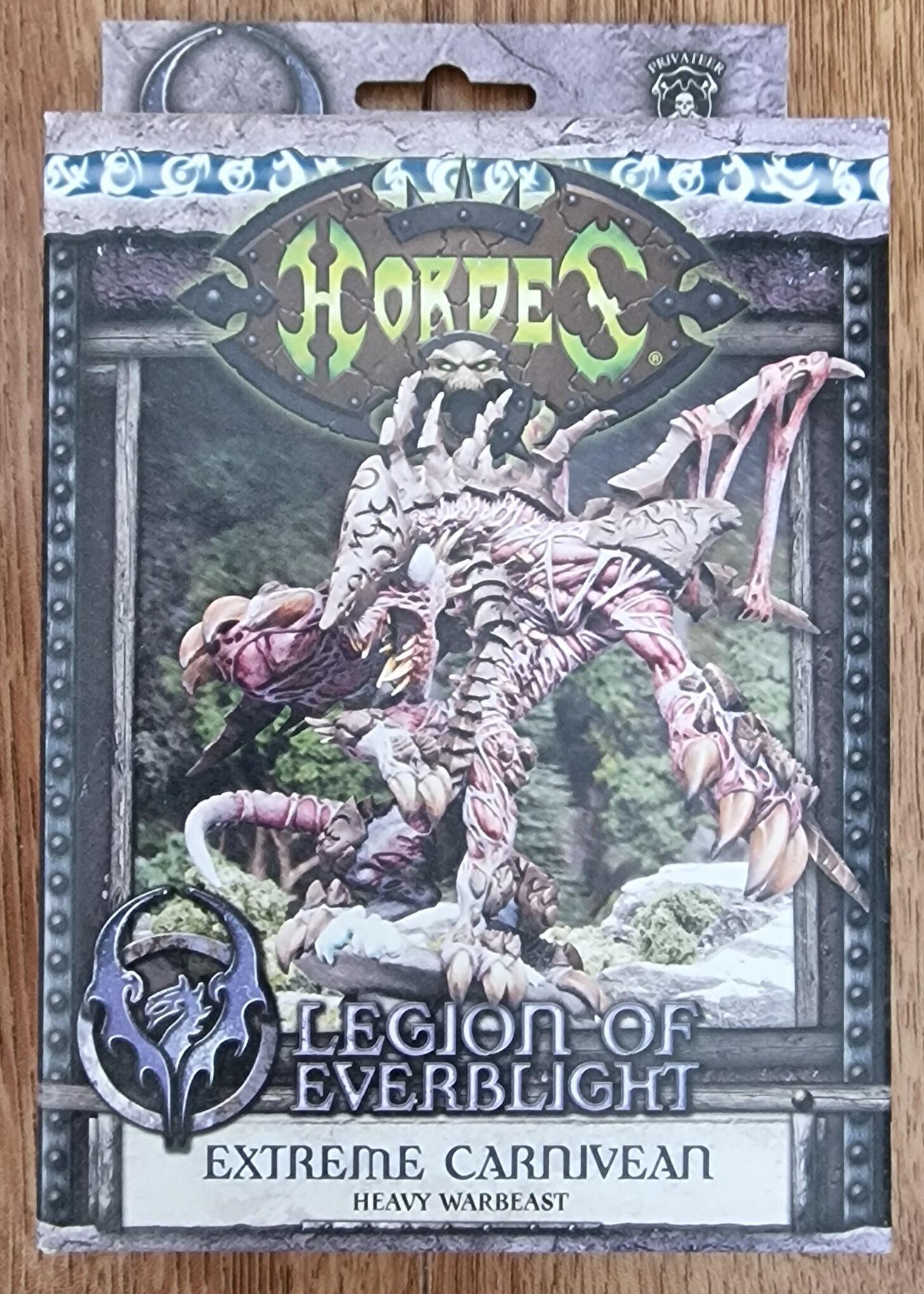 Hordes Miniature Legion of Everblight Extreme Carnivean by Privateer Press