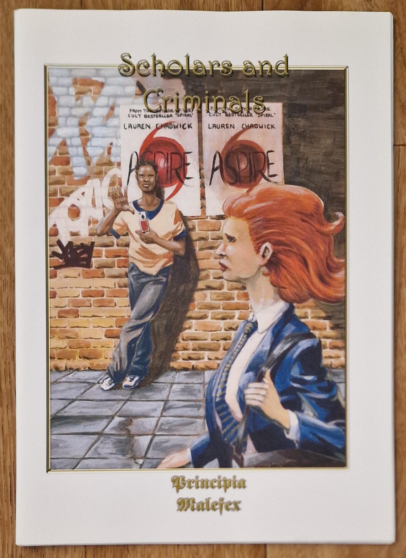 Scholars and Criminals NPC Book for Principia Malefex by Ragged Angel