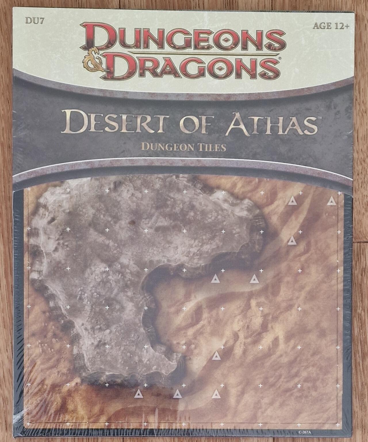 Desert of Athas Dungeon Tiles for Dark Sun D&D 4th edition in shrink