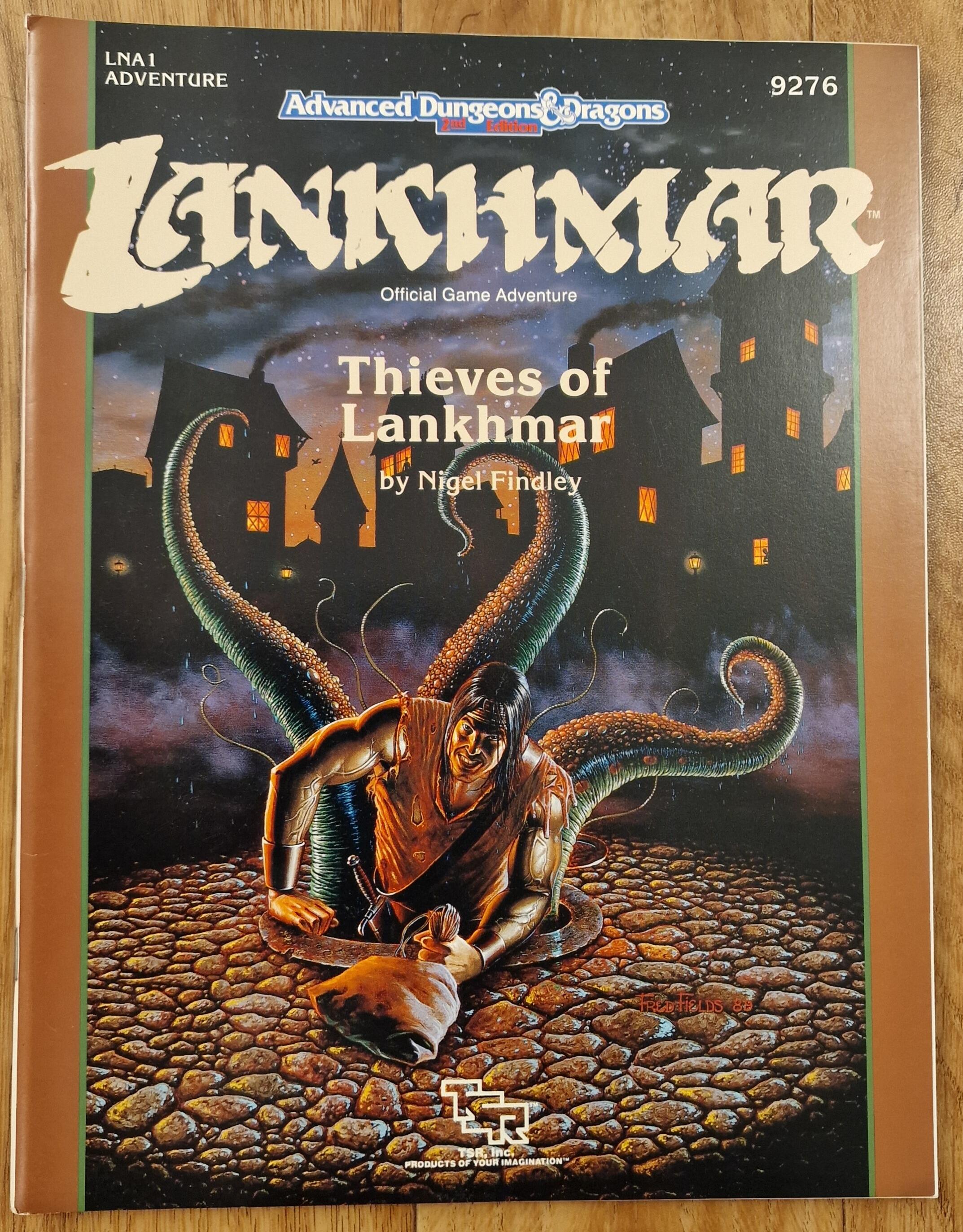 Thieves of Lankhmar LNA1 for Advanced Dungeons & Dragons 2nd edition by TSR