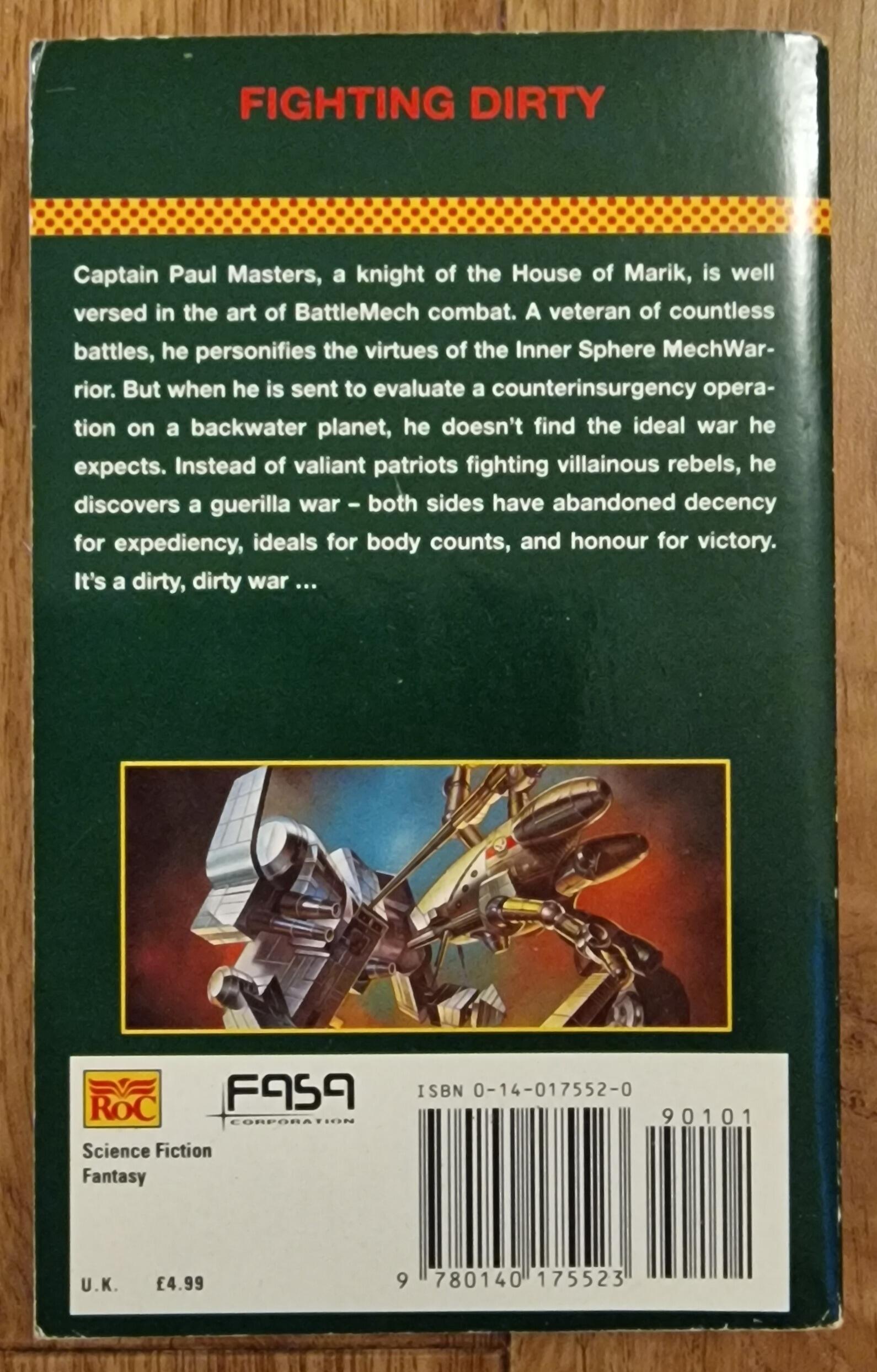 Ideal War a Battletech Mechwarrior Book Novel by Christopher Kubasik