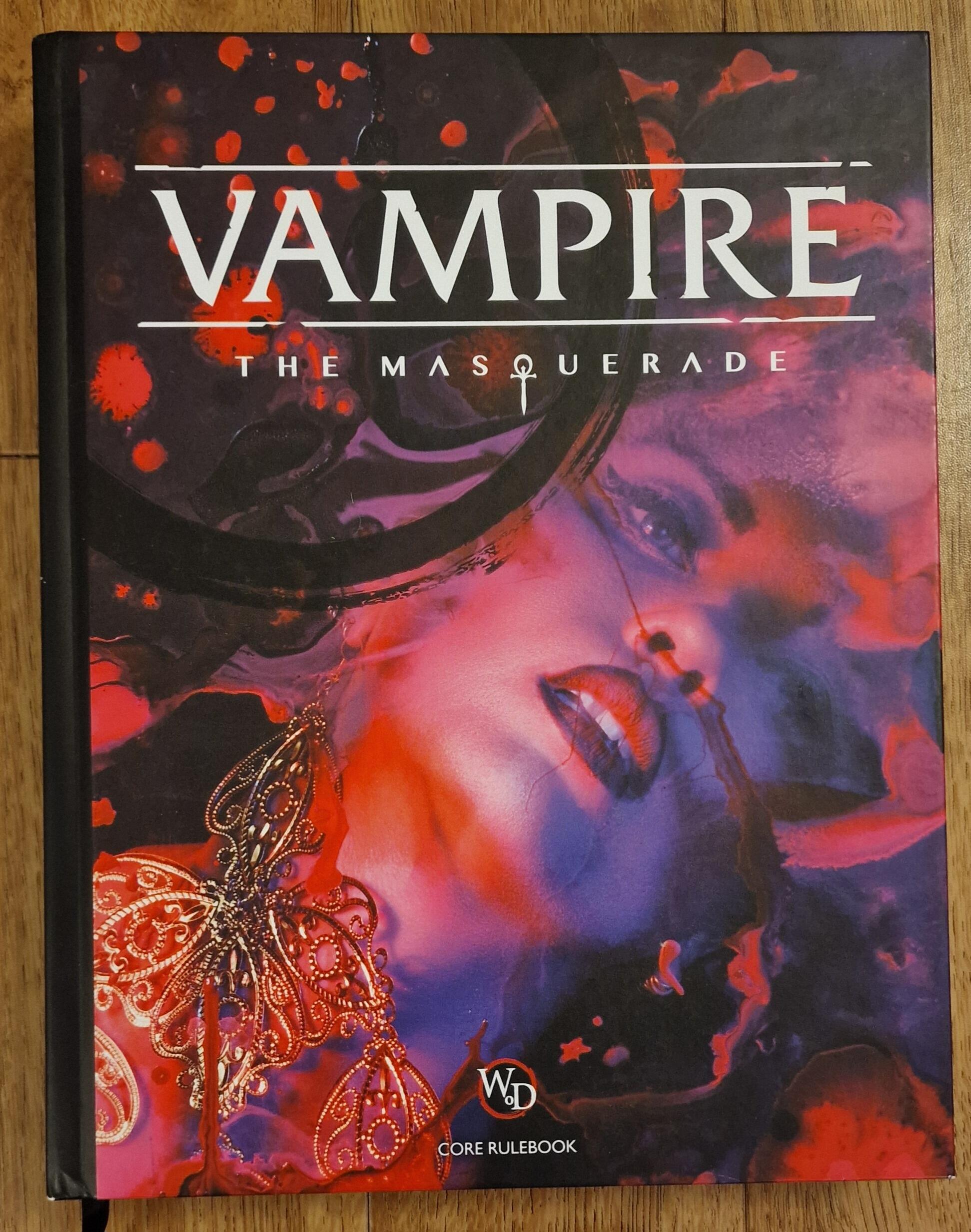 Vampire the Masquerade 5th Edition Rulebook