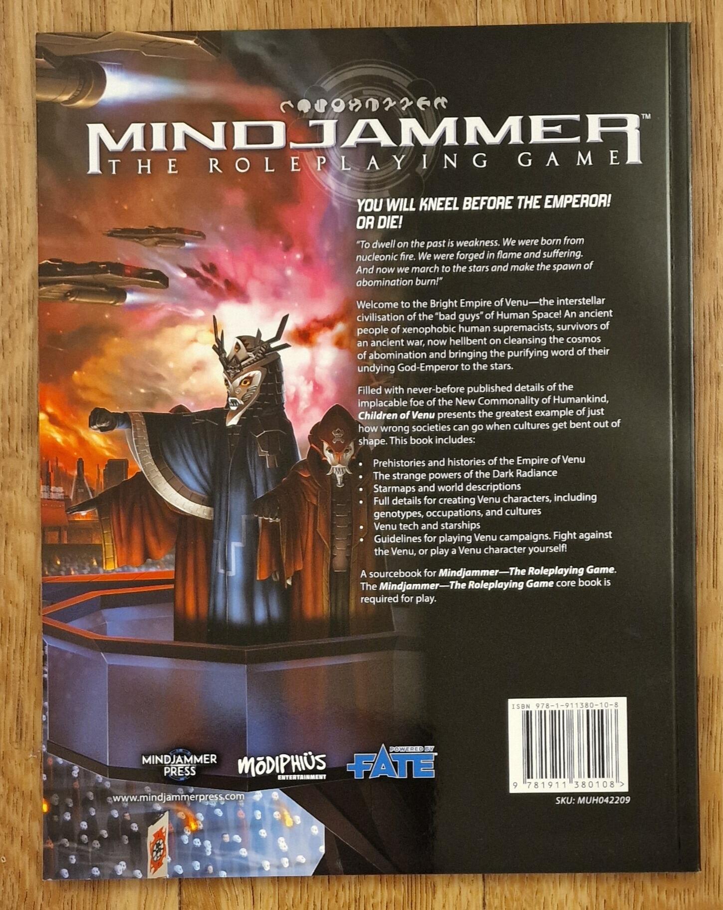 Mindjammer the Roleplaying Game Children of Orion The Venu Sourcebook ...