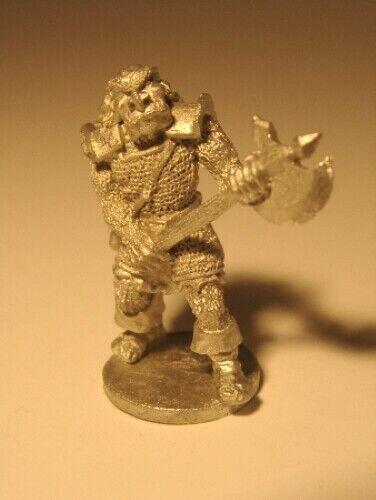 17004 Orc Warrior with Battleaxe by Ral Partha