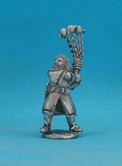 19015E Warrior Noble with 3 Headed Flail by Ral Partha