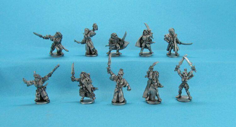 BH 023 Dark Elf Defilers (10) by Ral Partha