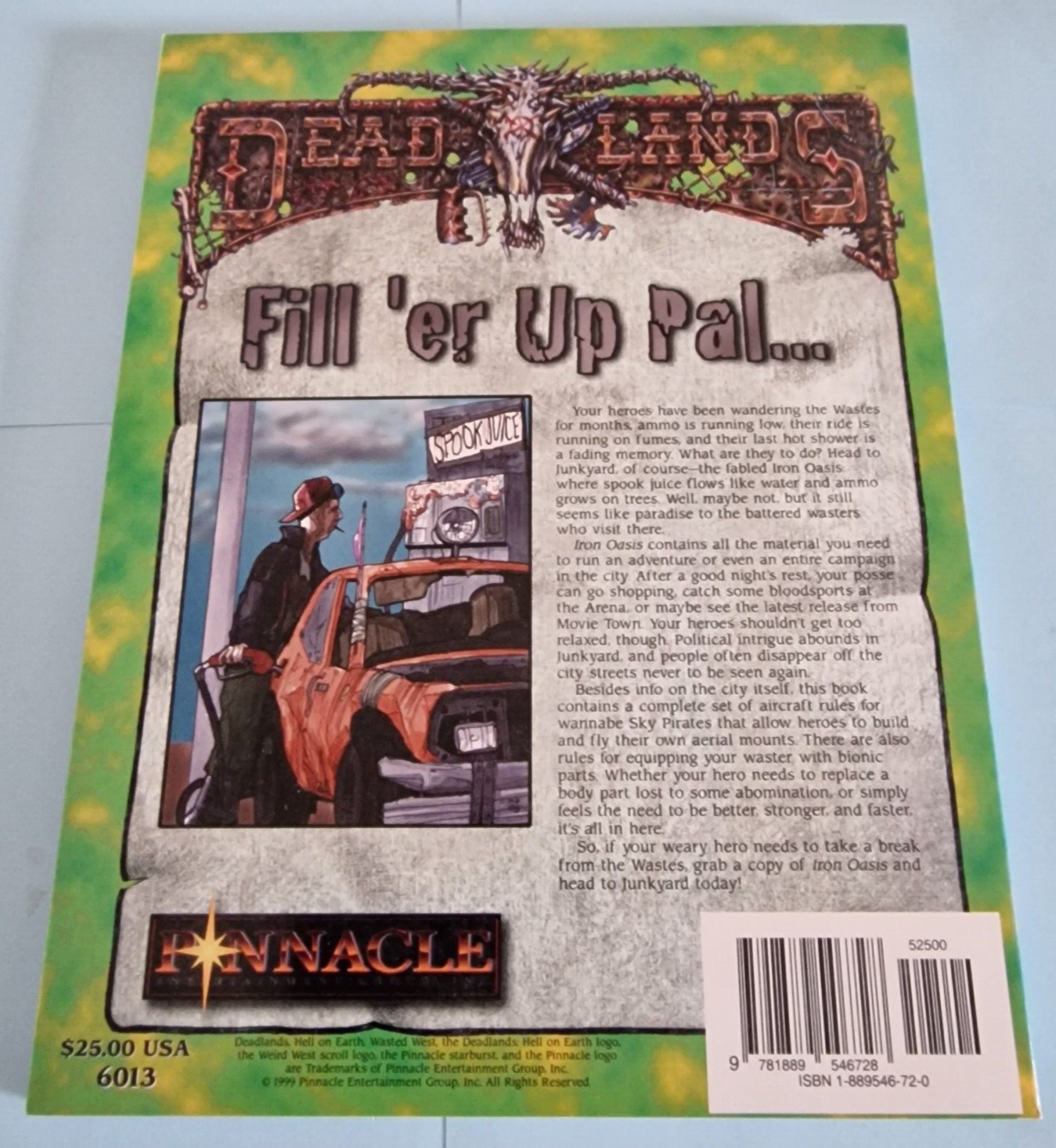 Iron Oasis for Deadlands: Hell on Earth RPG