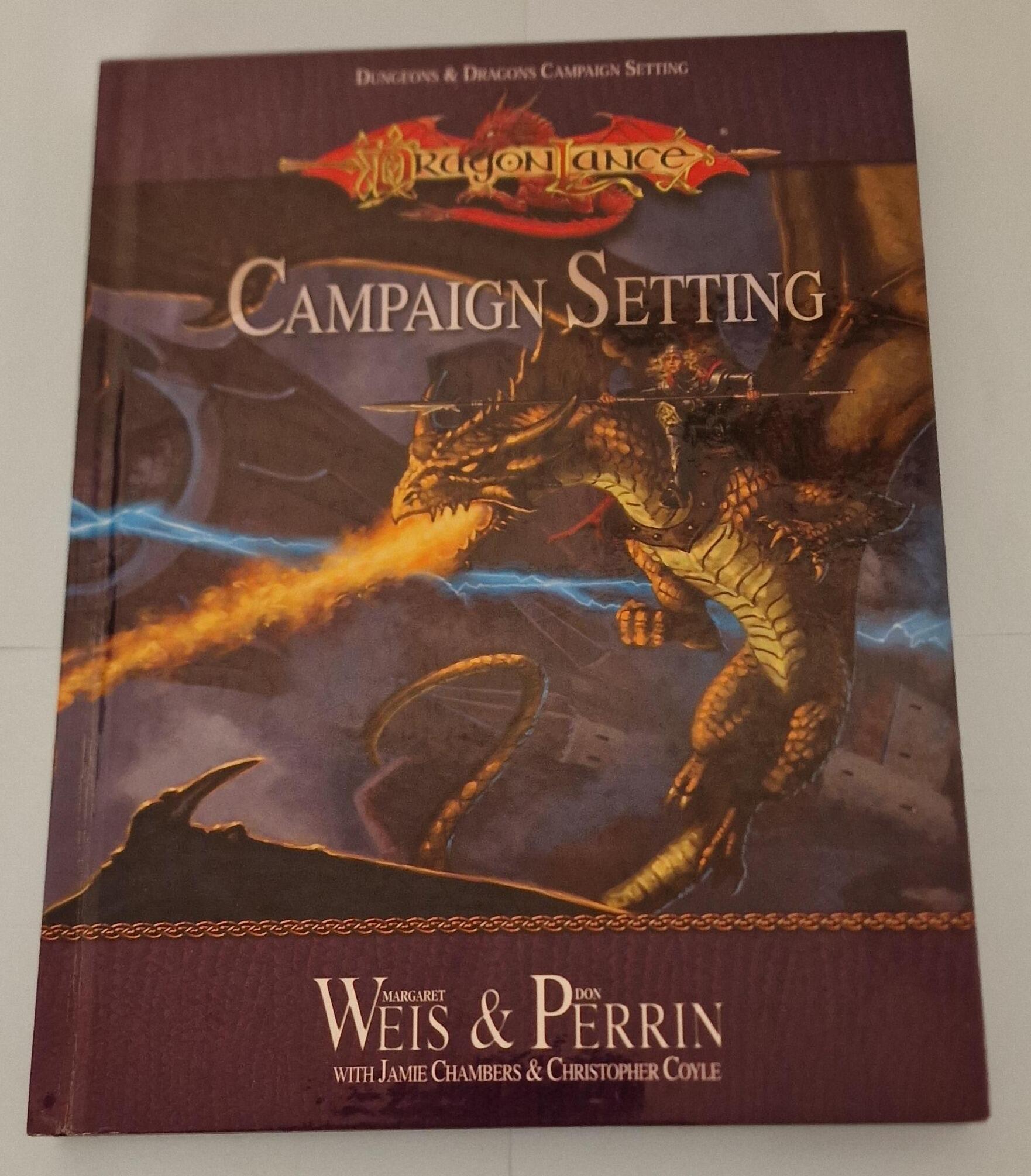 Dragonlance Campaign Setting Dungeons & Dragons 3.5 (D&D)