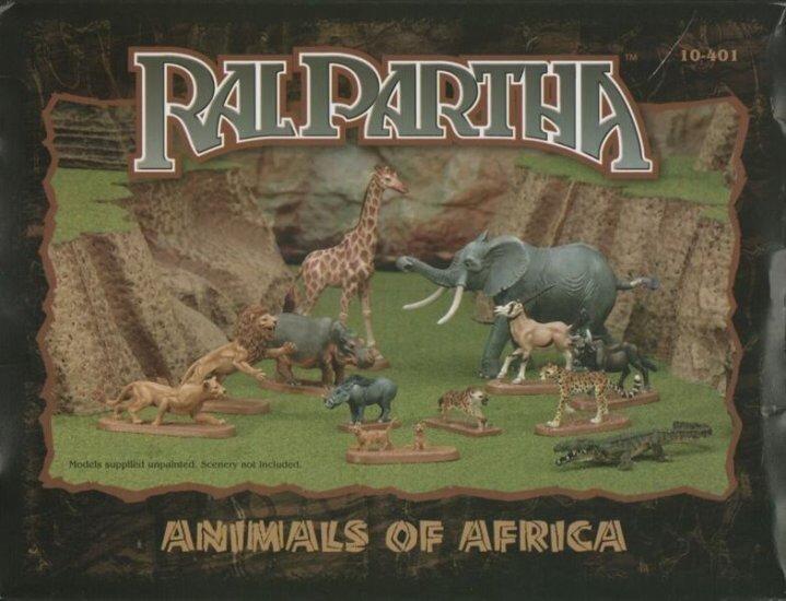10-401 Animals of Africa (boxed set) by Ral Partha