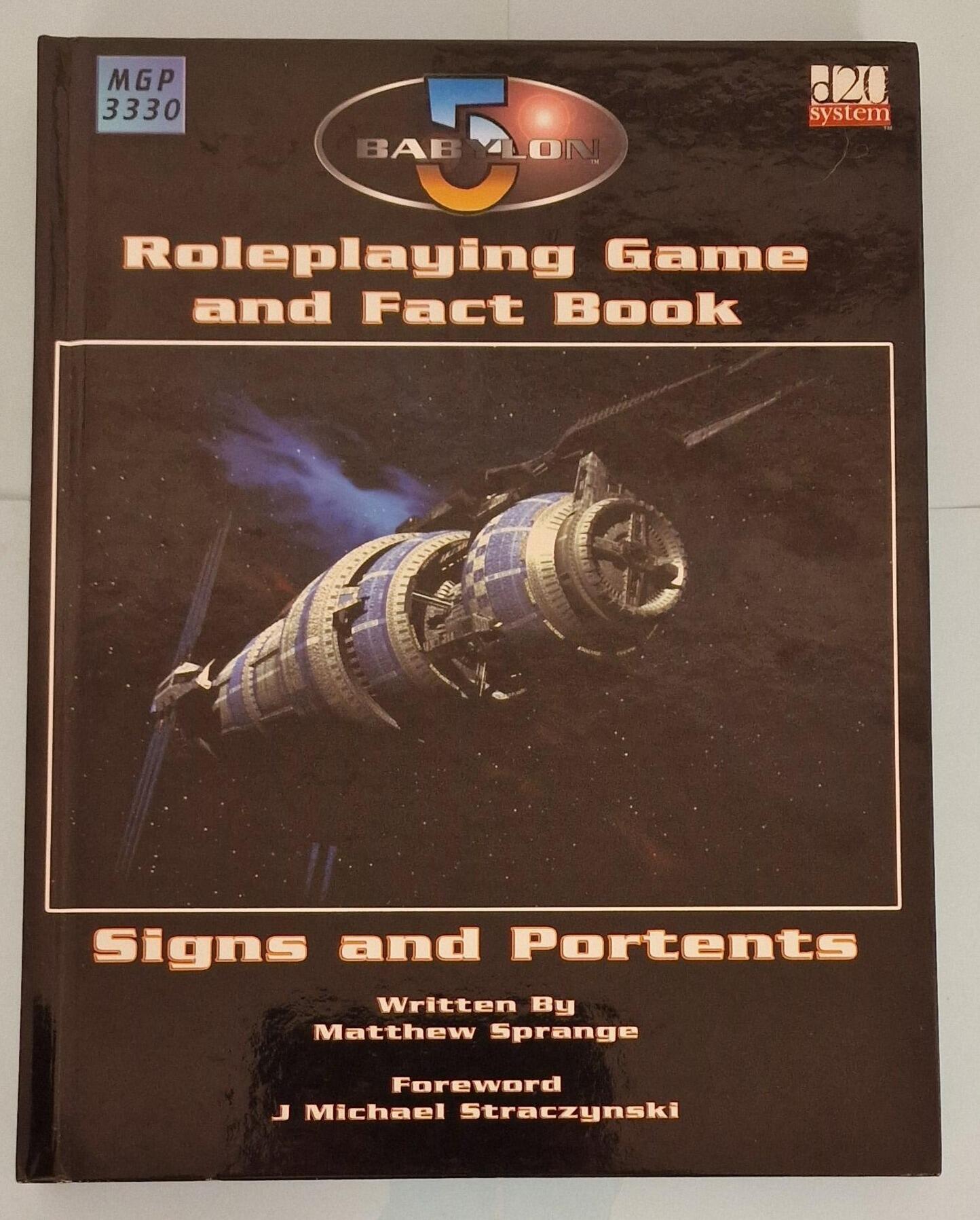 Babylon 5 Roleplaying Game & Fact Book Signs & Portents Rulebook RPG