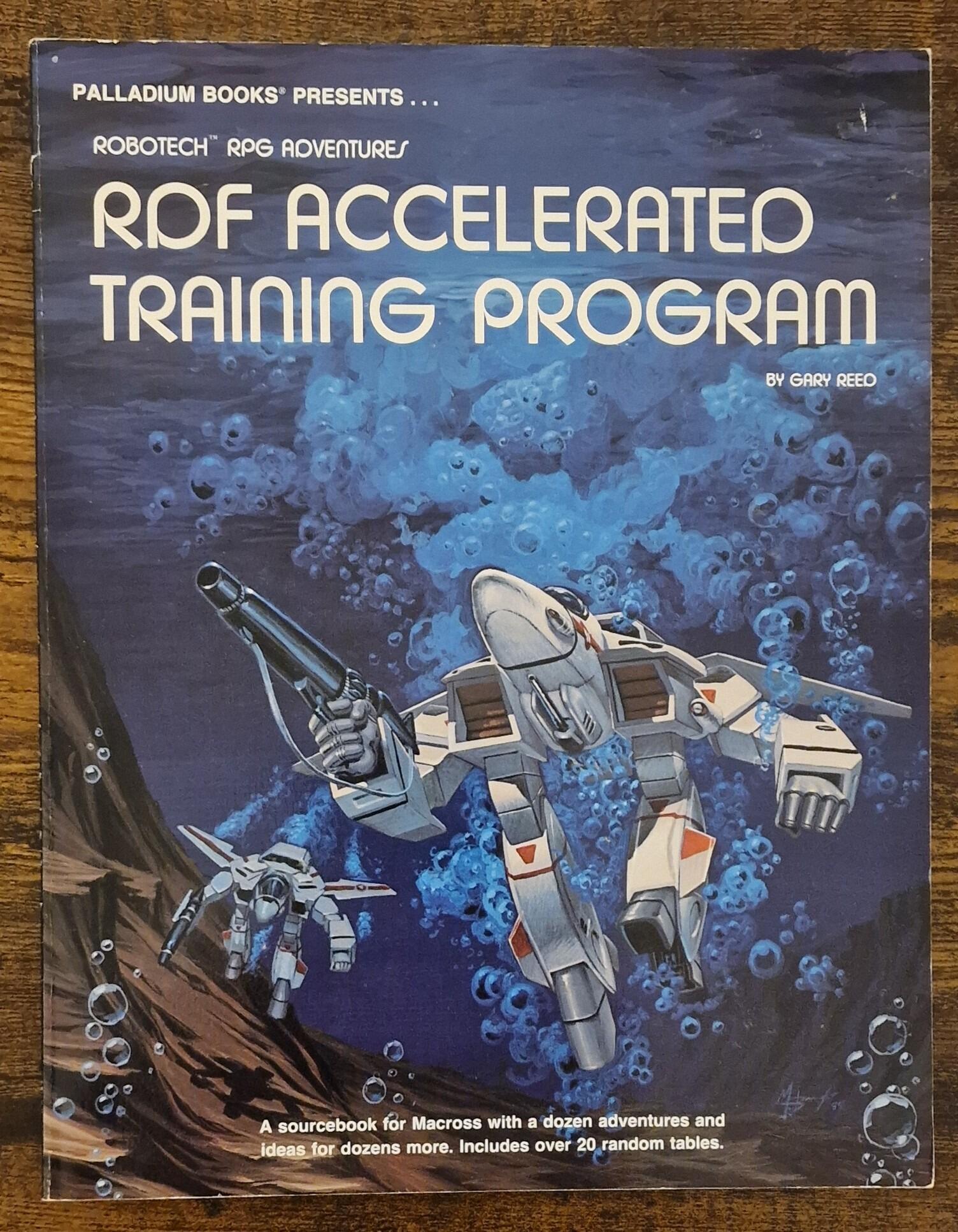 RDF Accelerated Training Program for Robotech RPG by Palladium Books