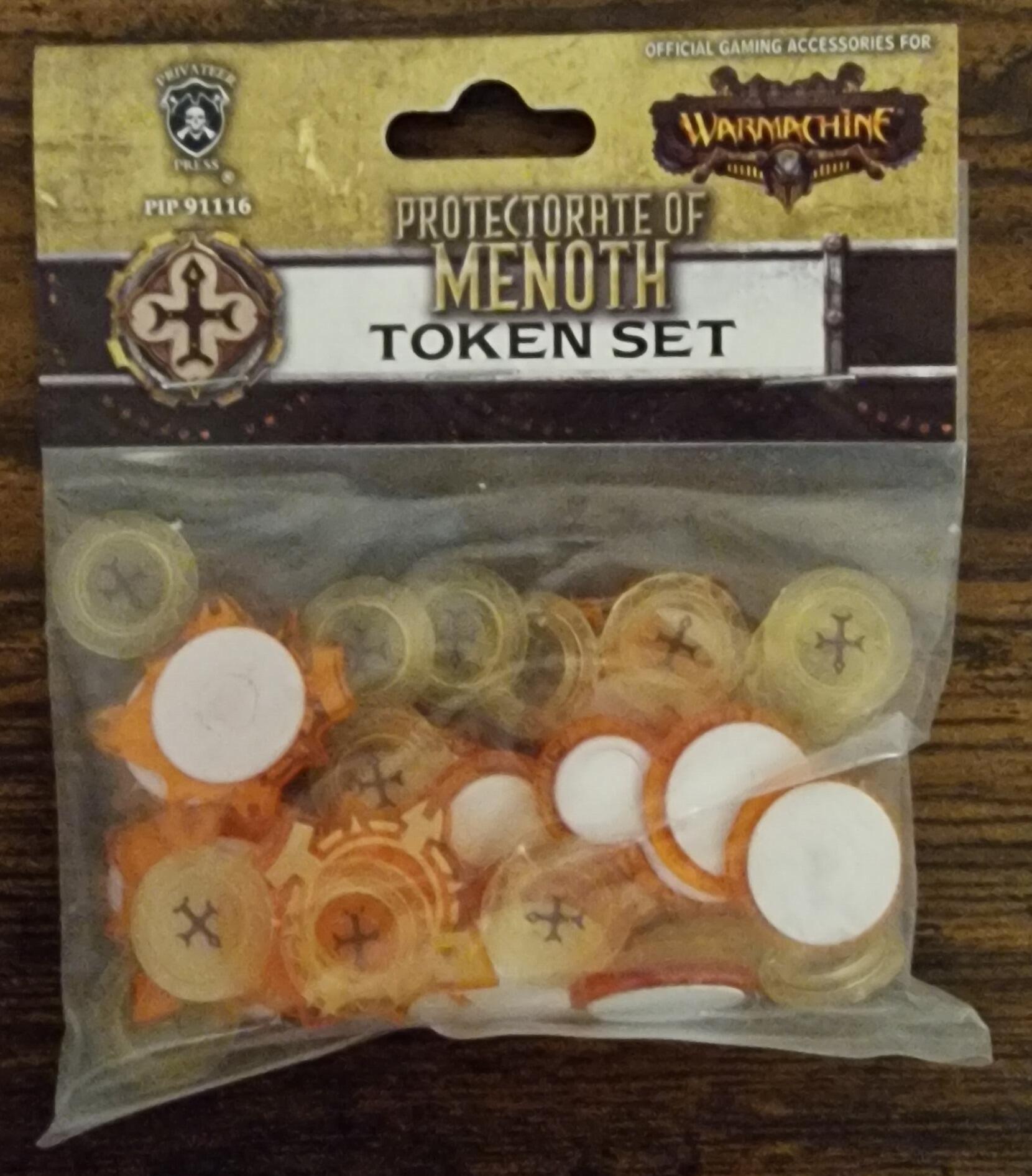 Warmachine Protectorate of Menoth Token Set by Privateer Press