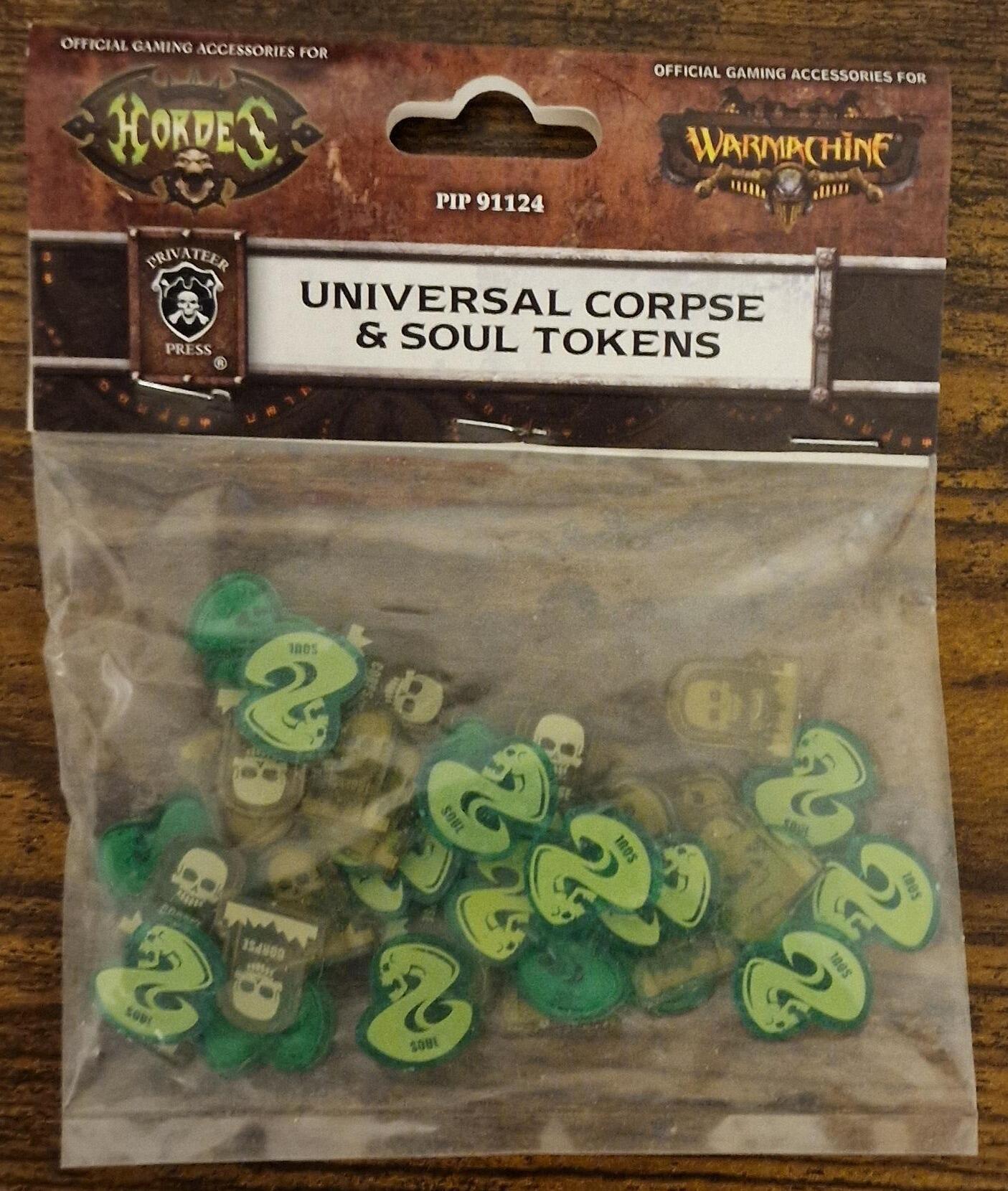 Hordes and Warmachine Universal Corpse & Soul Tokens Token Set by ...
