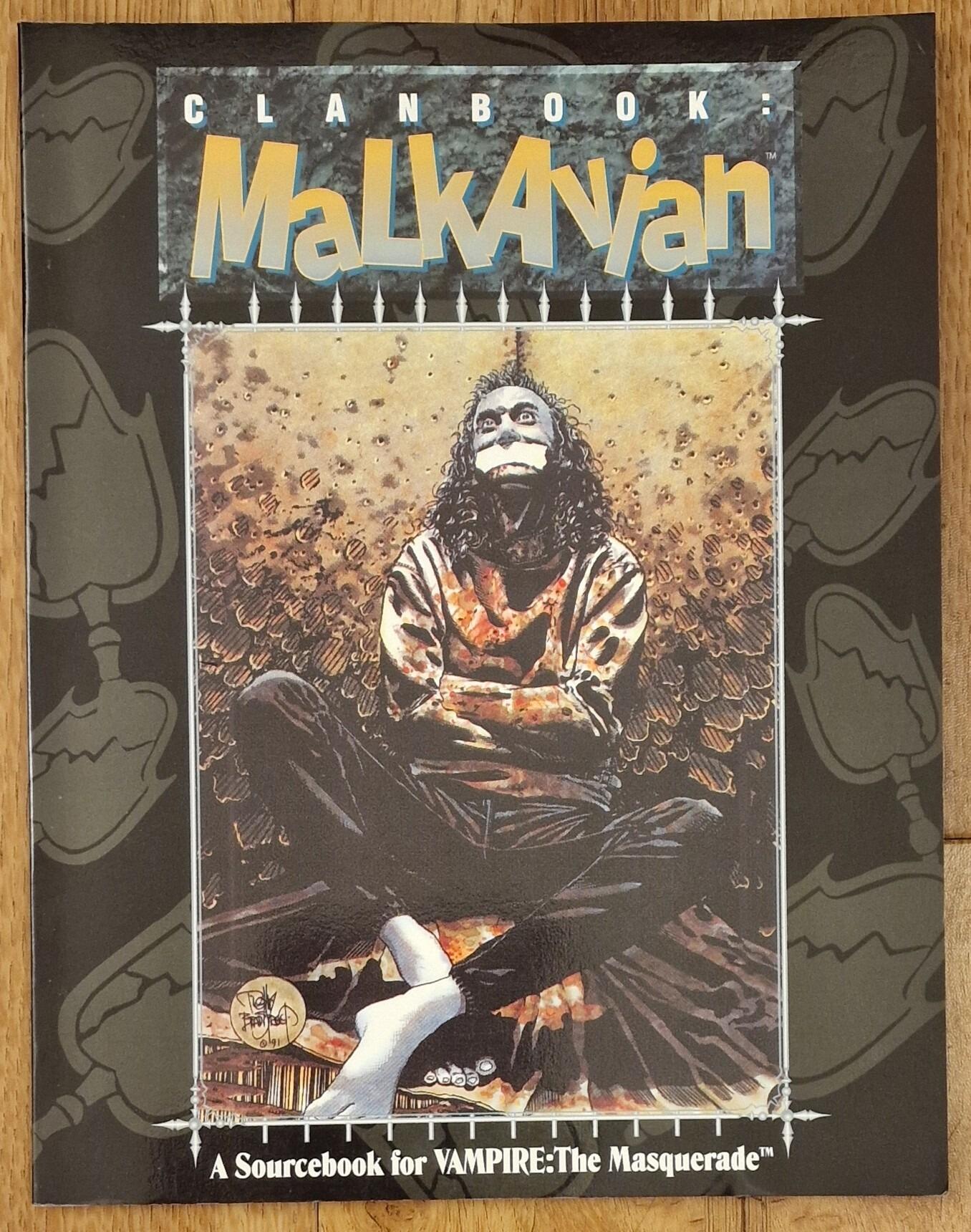 Clanbook Malkavian 1st ed Vampire the Masquerade by White Wolf