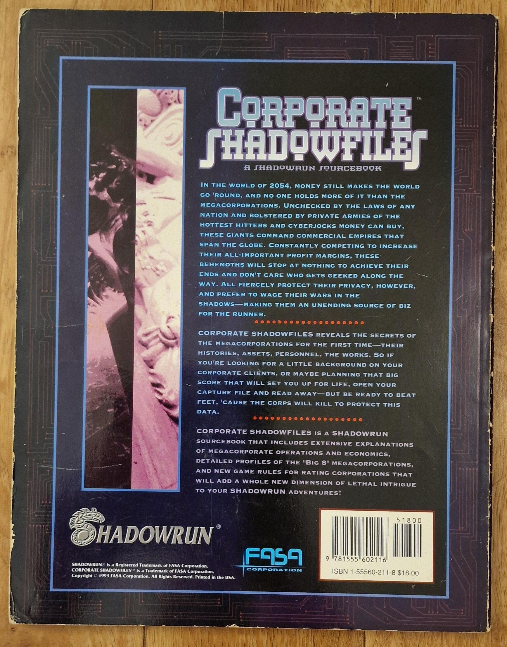 Shadowrun Shadows of Europe
