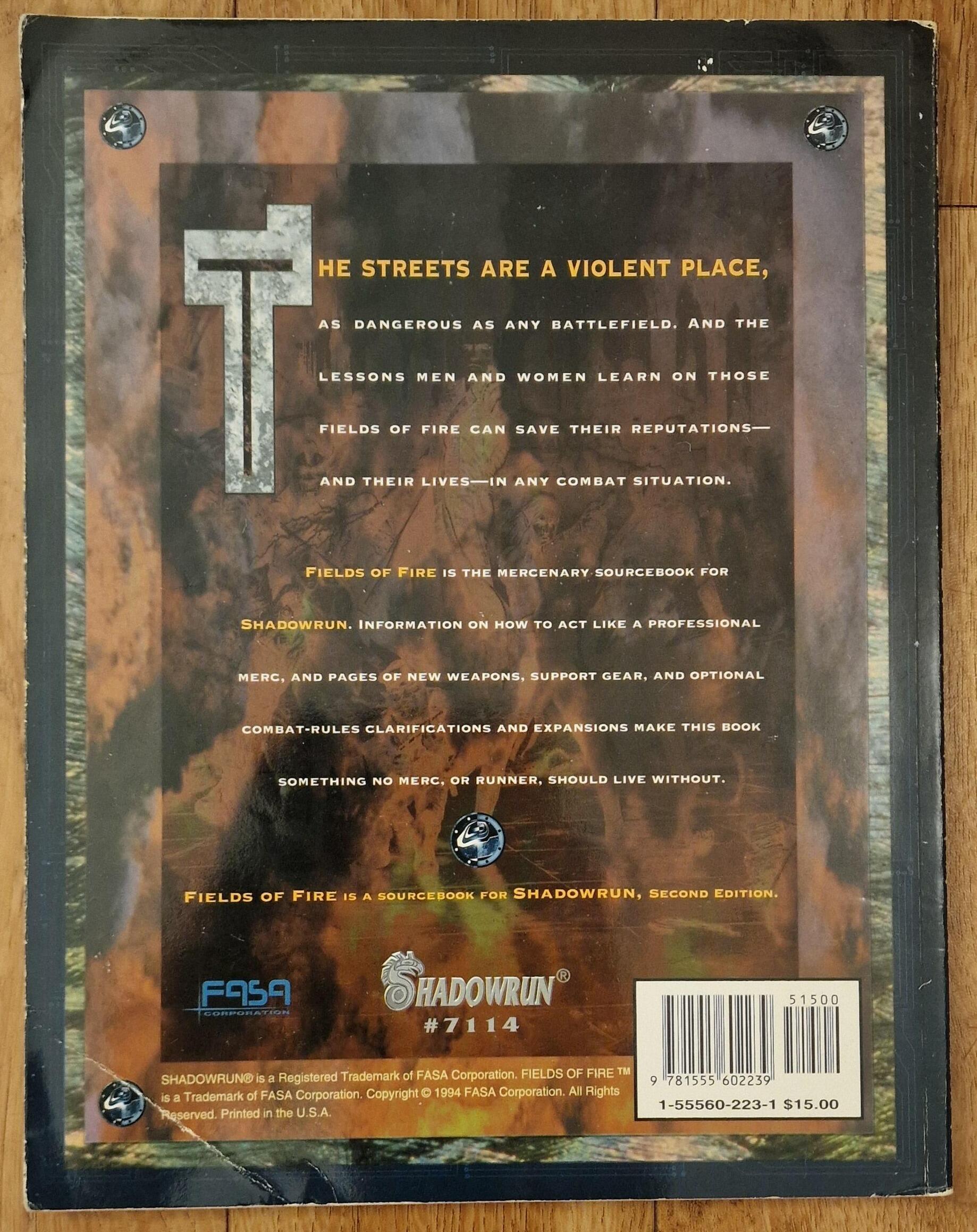 Shadowrun Shadows of Europe