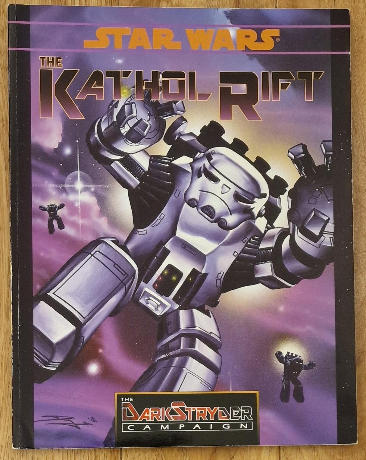 The Kathol Rift for Star Wars RPG Darkstryder by West End Games Dark ...