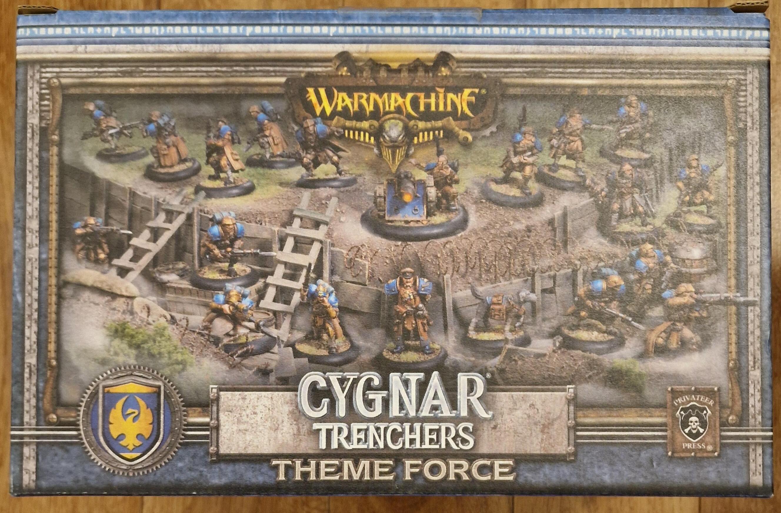 Warmachine Miniature Cygnar Trenchers Theme Force by Privateer Press