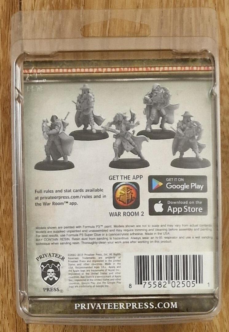 Warmachine Miniature Mercenaries Order of Illumination Vigilants ...