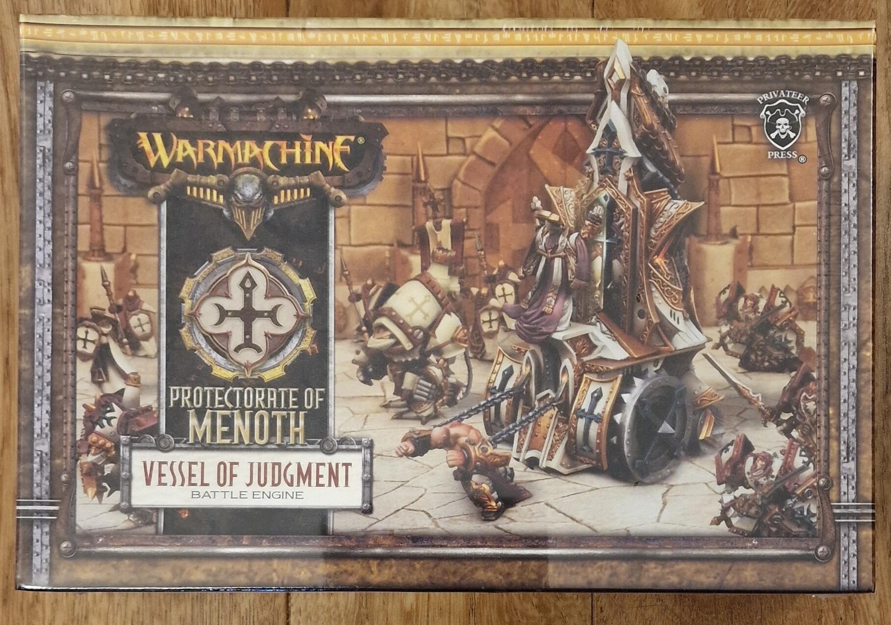 Warmachine Miniature Protectorate of Menoth Vessel of Judgement ...