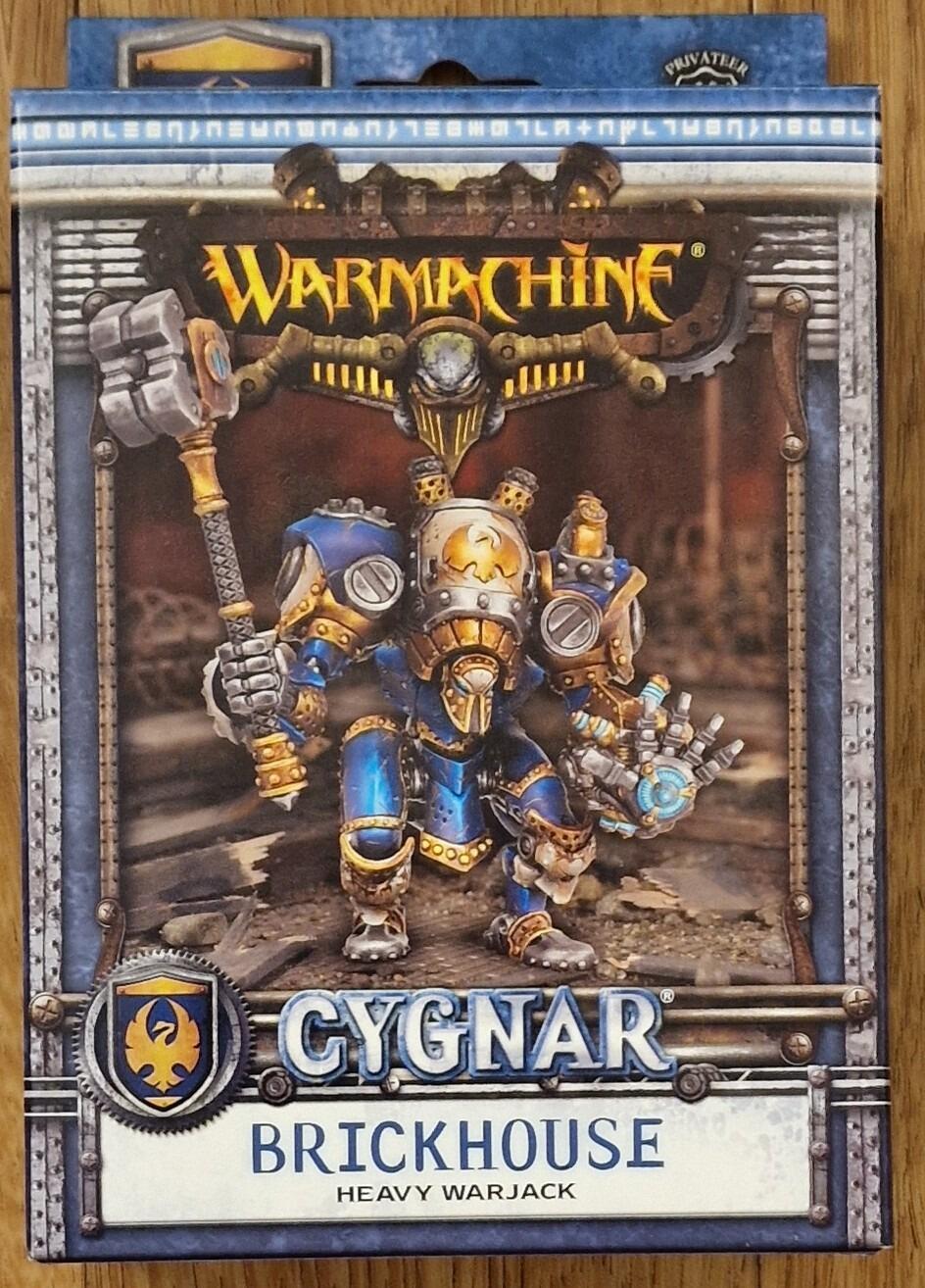 Warmachine Miniature Cygnar Brickhouse Heavy Warjack by Privateer Press