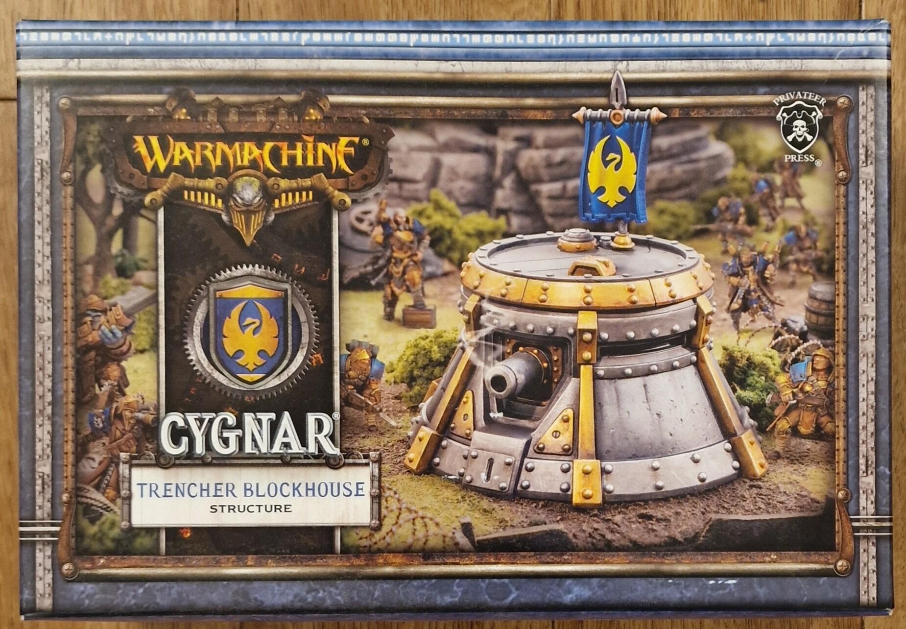 Warmachine Miniature Cygnar Trencher Blockhouse by Privateer Press