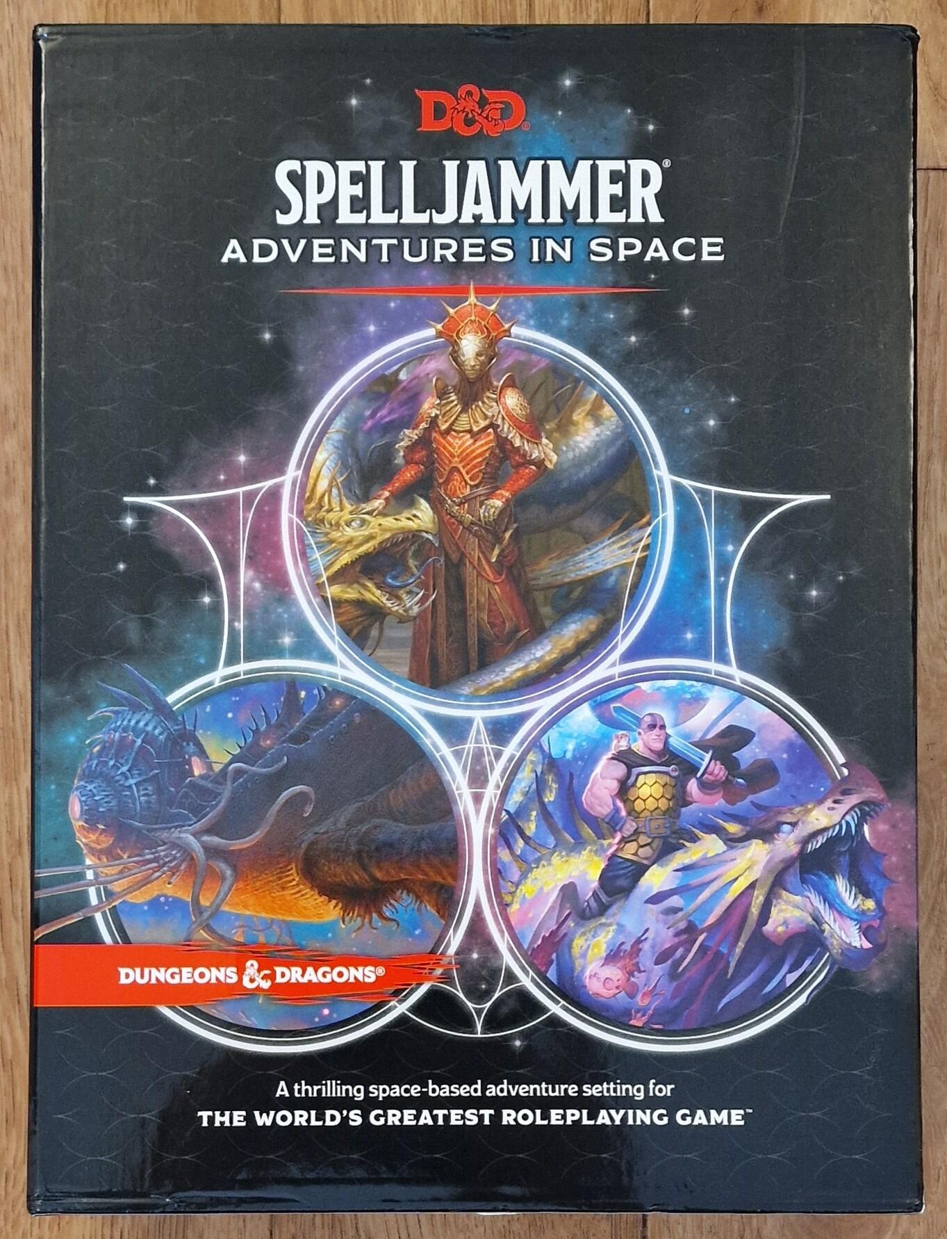 Spelljammer Rulebook Box Set for 5th edition 5e