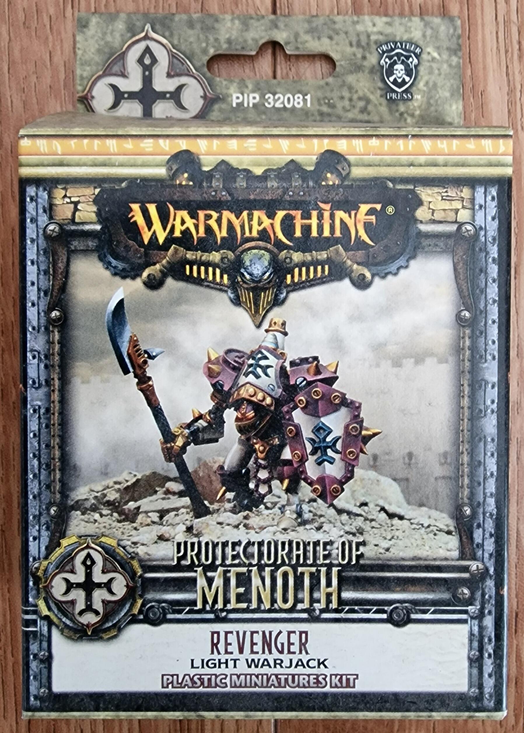 Warmachine Miniature Protectorate of Menoth Revenger by Privateer Press