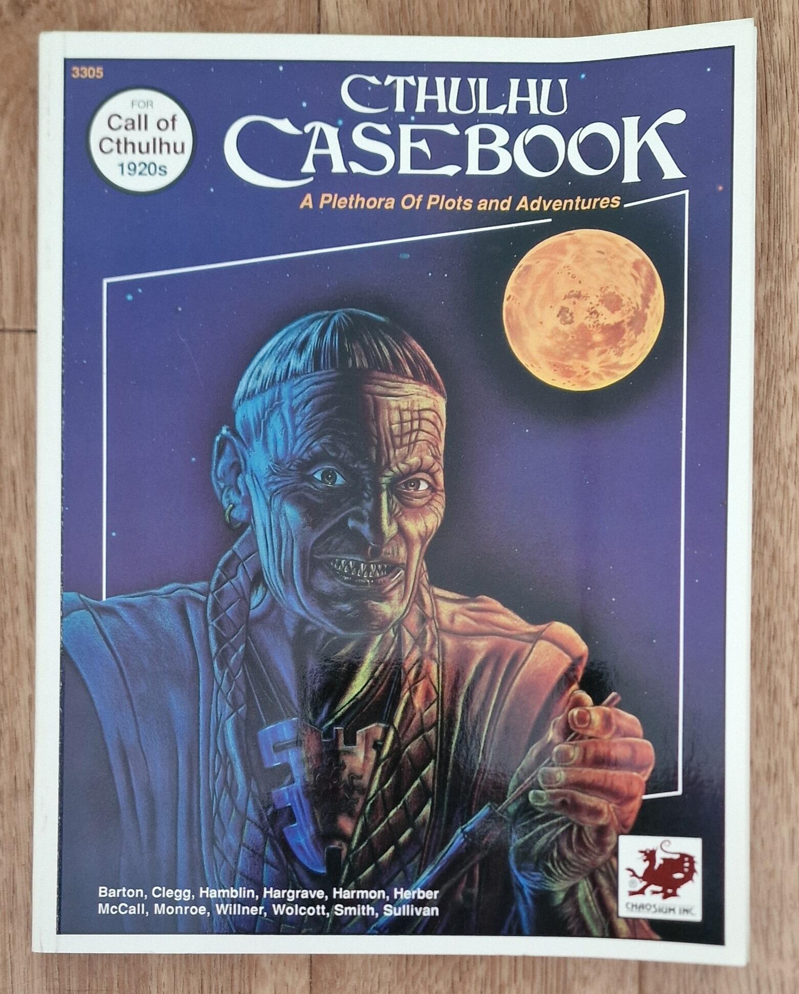 Cthulhu Casebook for Call Of Cthulhu RPG by Chaosium