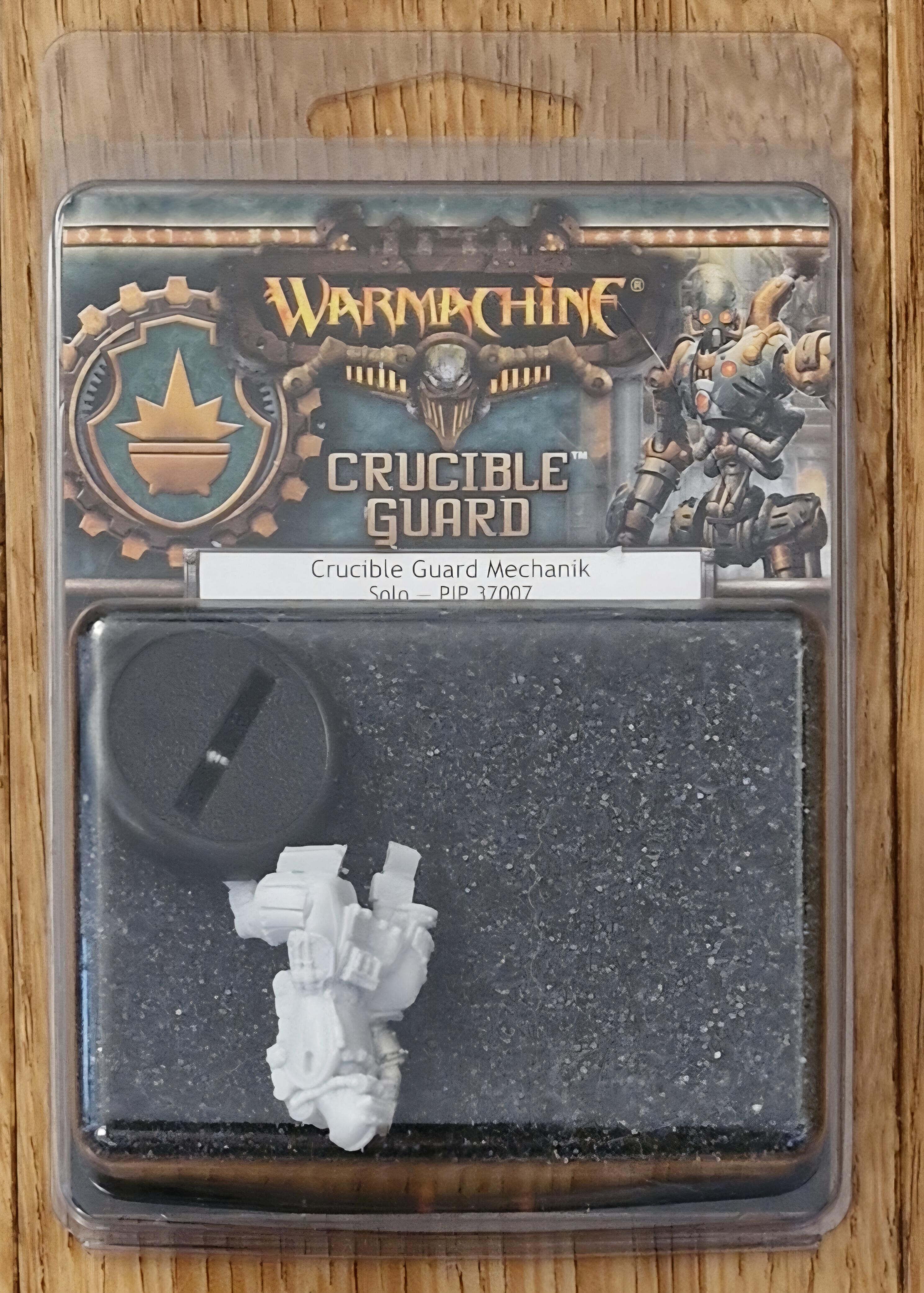 Warmachine Miniature Crucible Guard Mechanik Privateer Press