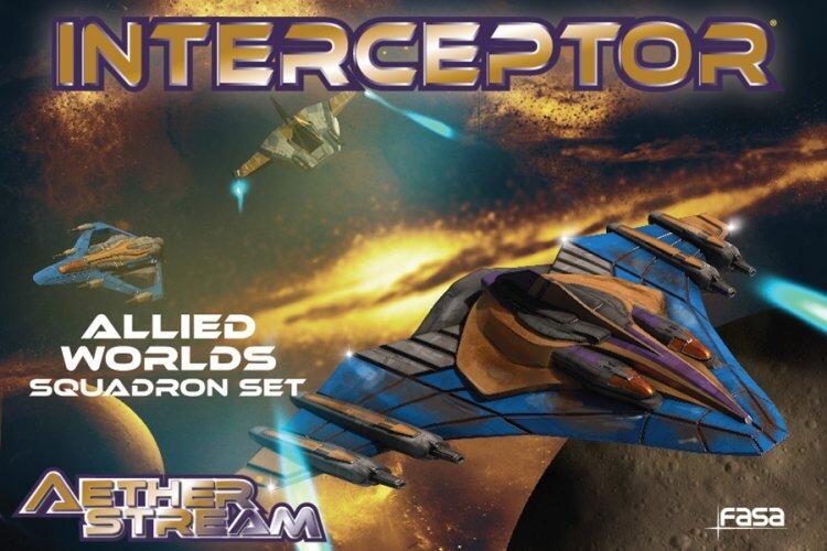 Allied Worlds Squadron Set for Interceptor Aetherstream by FASA