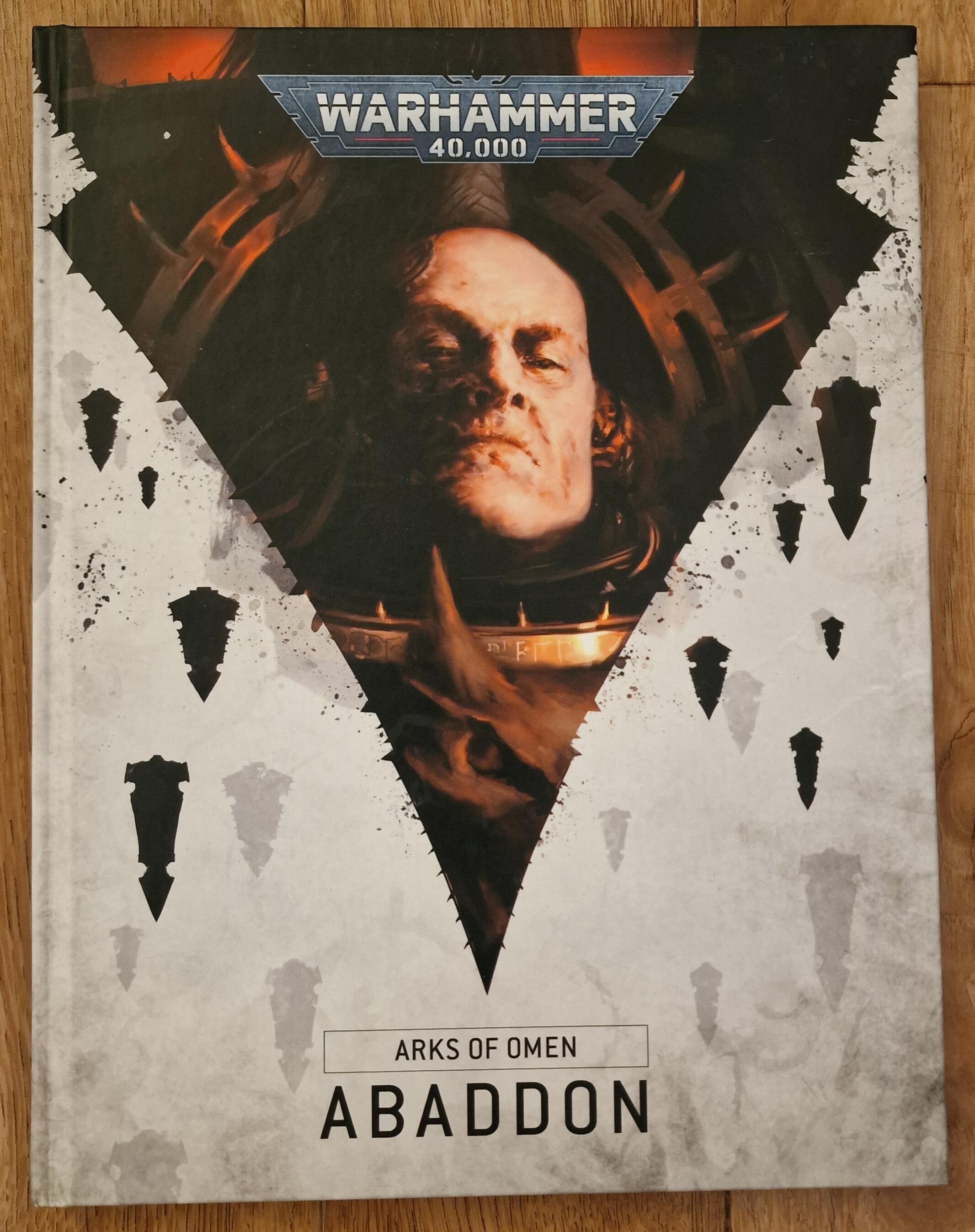 Warhammer 40000 Arks of Omen Abaddon Hardback Book 40K