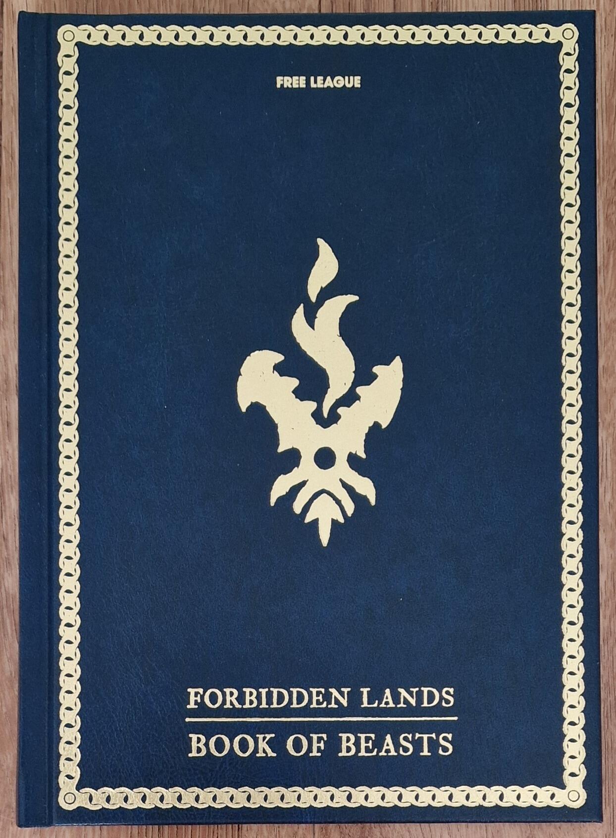 Forbidden Lands Book of Beasts by Free League