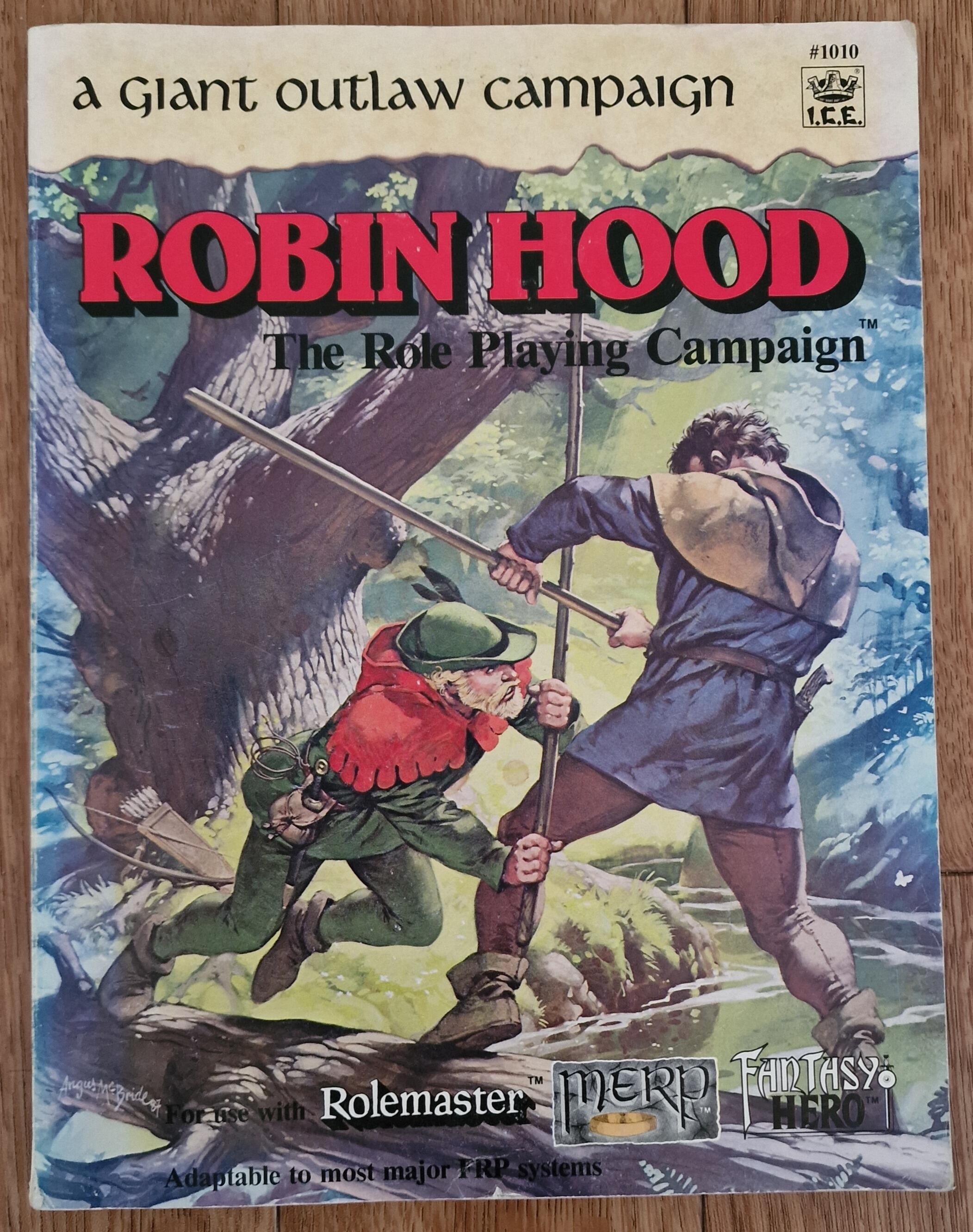 Rolemaster Robin Hood a Giant Outlaw Campaign by I.C.E Iron Crown ...
