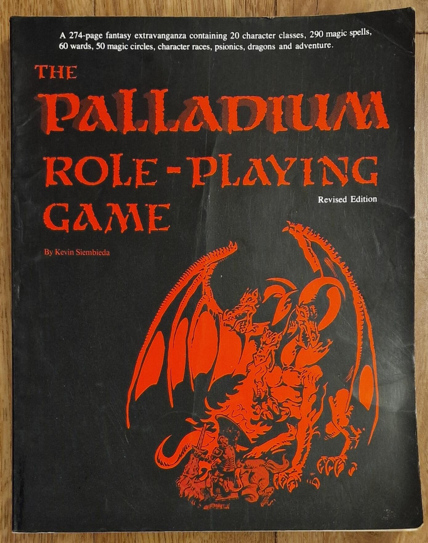 Rulebook Revised Edition for Palladium Fantasy RPG 1984