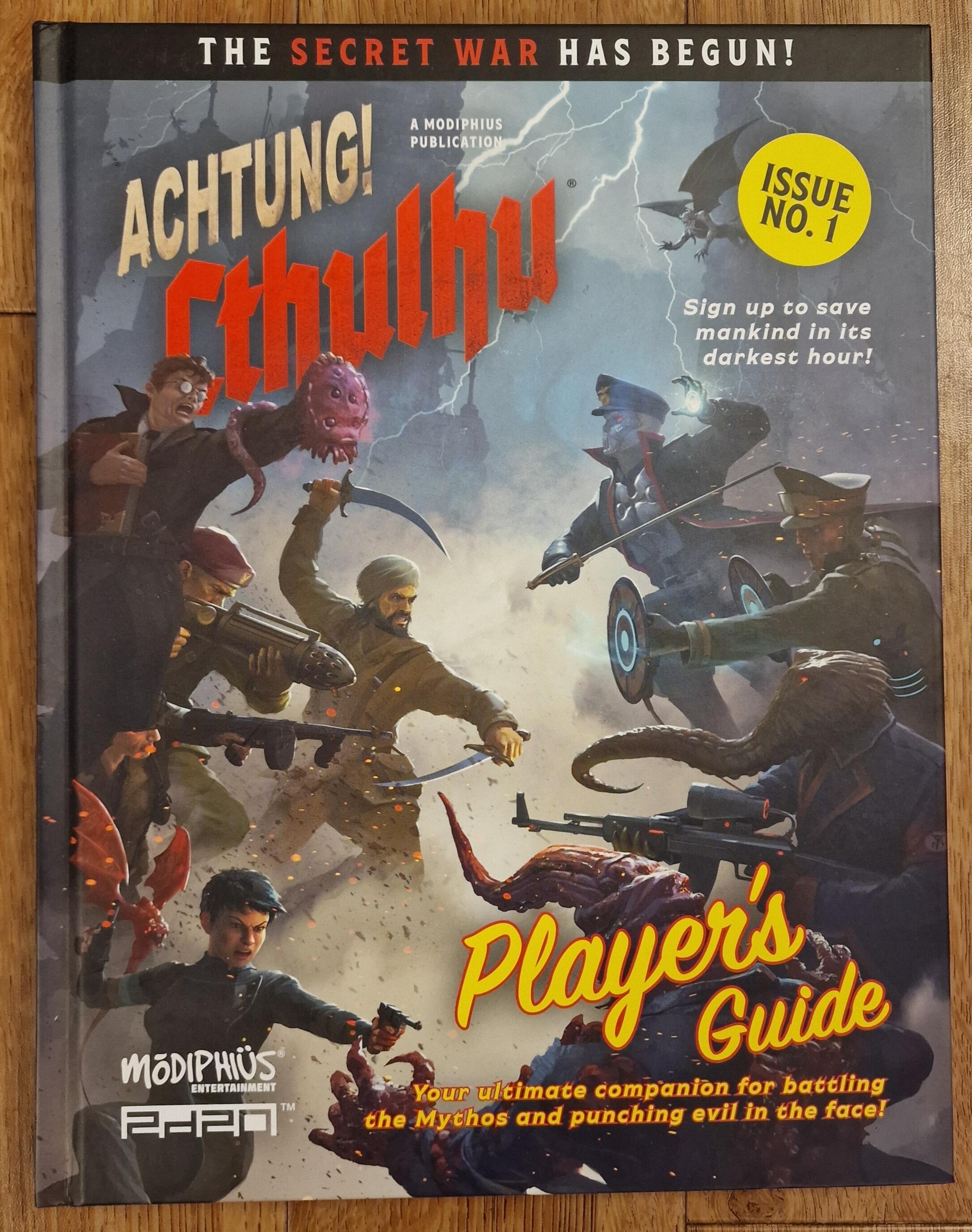 Player's Guide by Modiphius for Achtung! Cthulhu