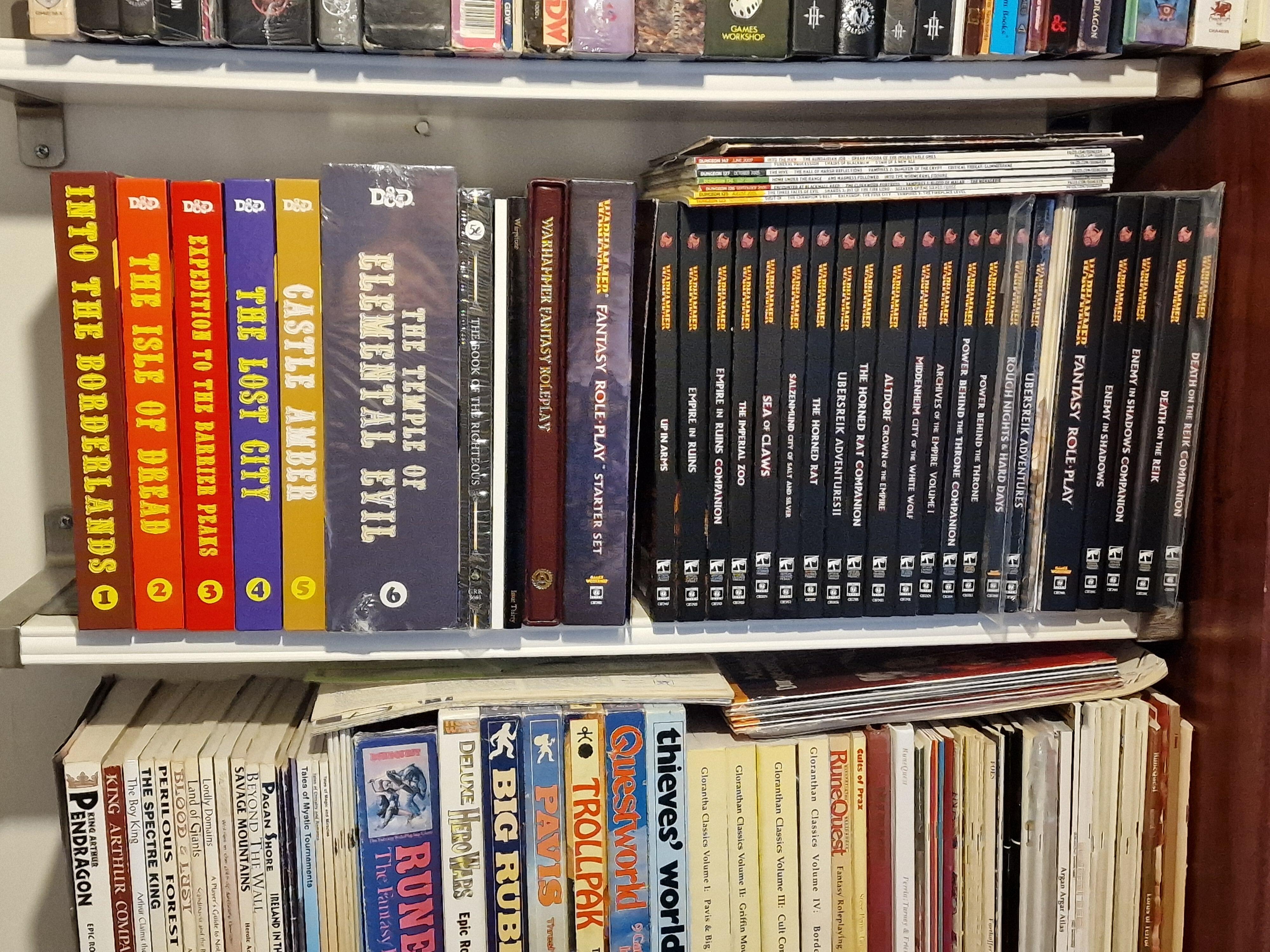Second hand, new, used and out of print, OOP RPGs covering a lots of ...