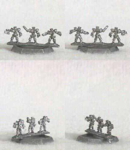Achileus Light Battle Armour (24) for Battletech by Ral Partha BT 954