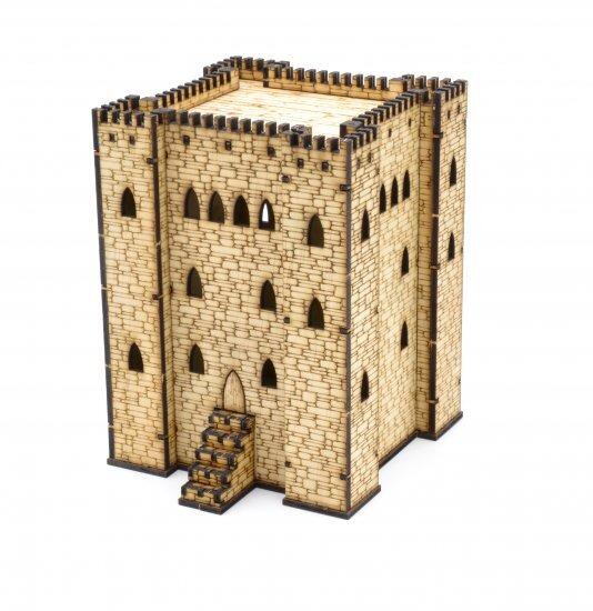 15mm scale Castle Keep Building 70100
