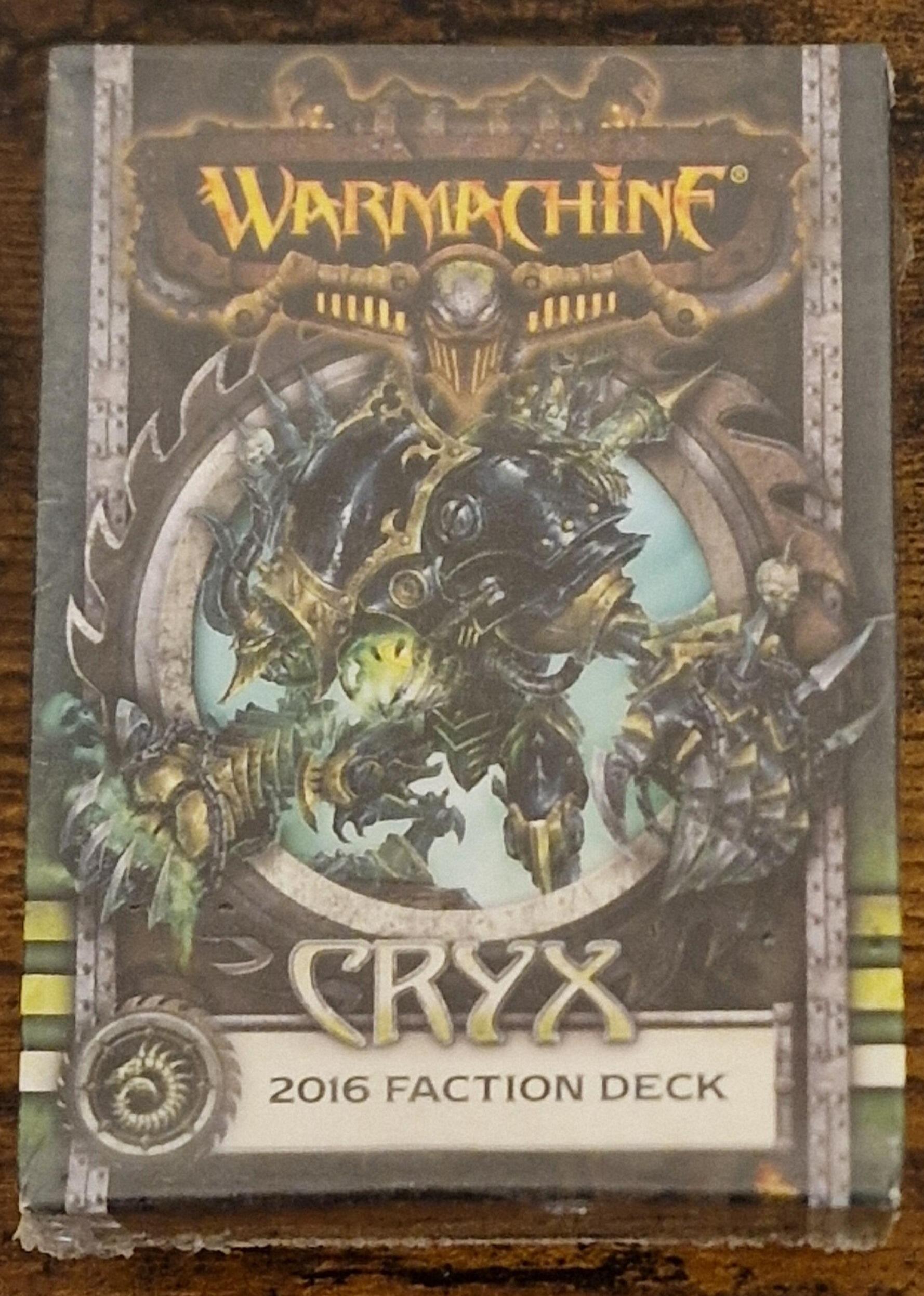 Warmachine Faction Decks 2016 Bundle of 5 New