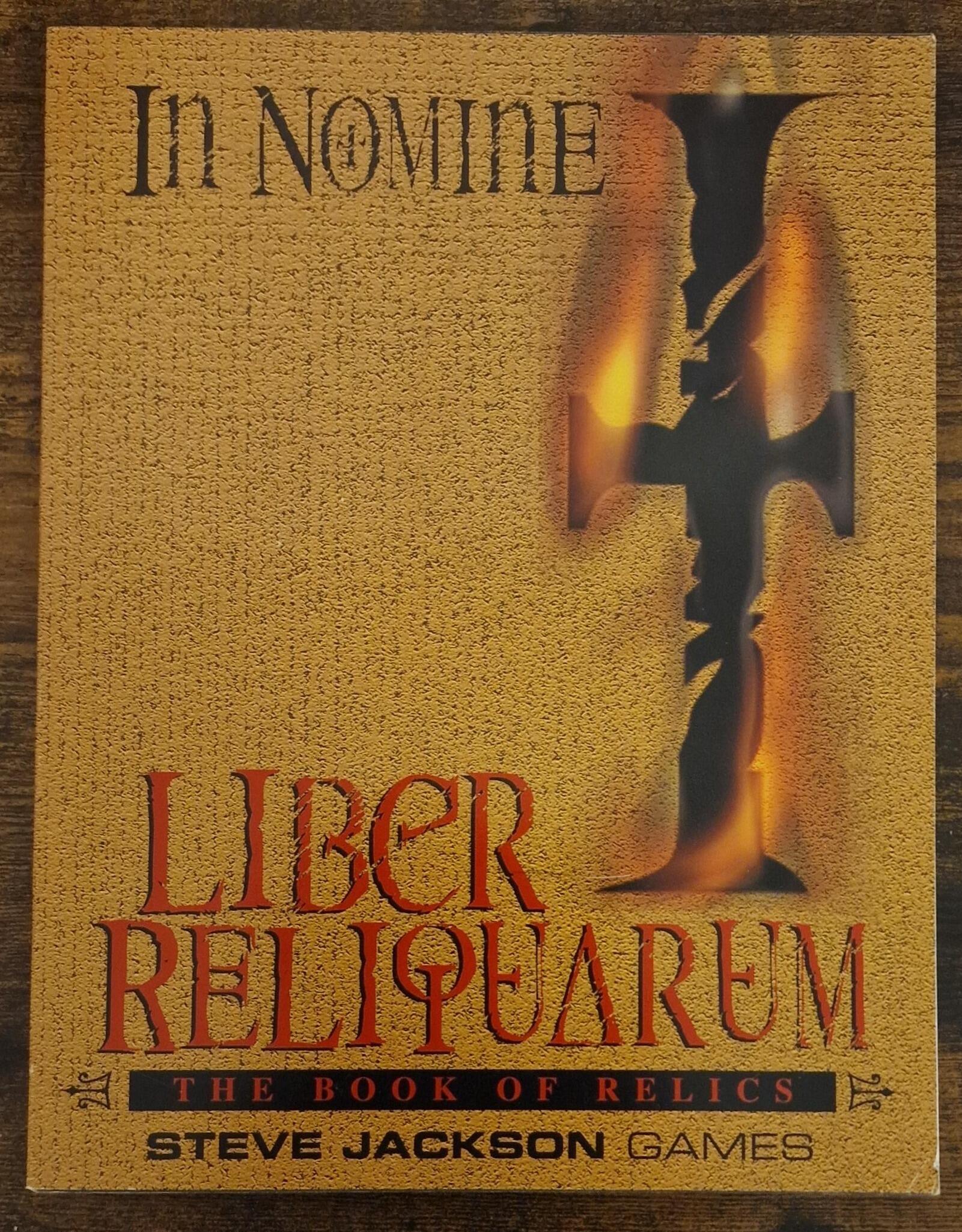 Liber Reliquarum for In Nomine by Steve Jackson Games
