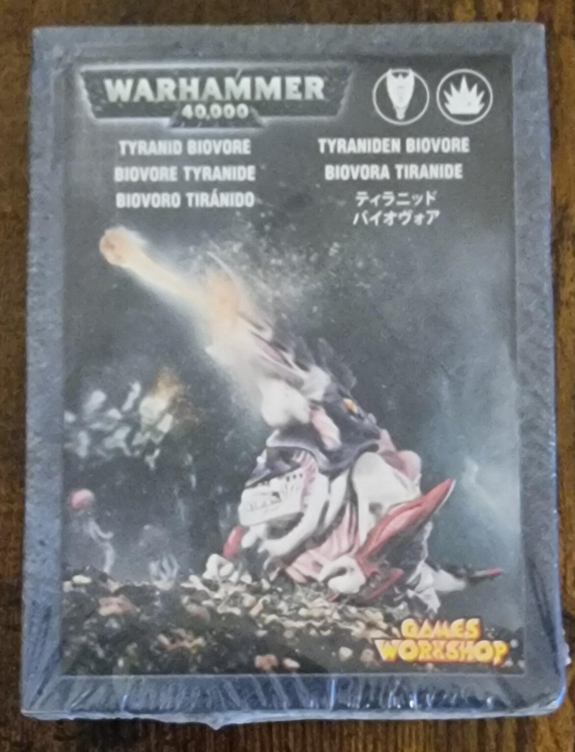 Tyranid Biovore Box Set in shrink Metal in 51-14