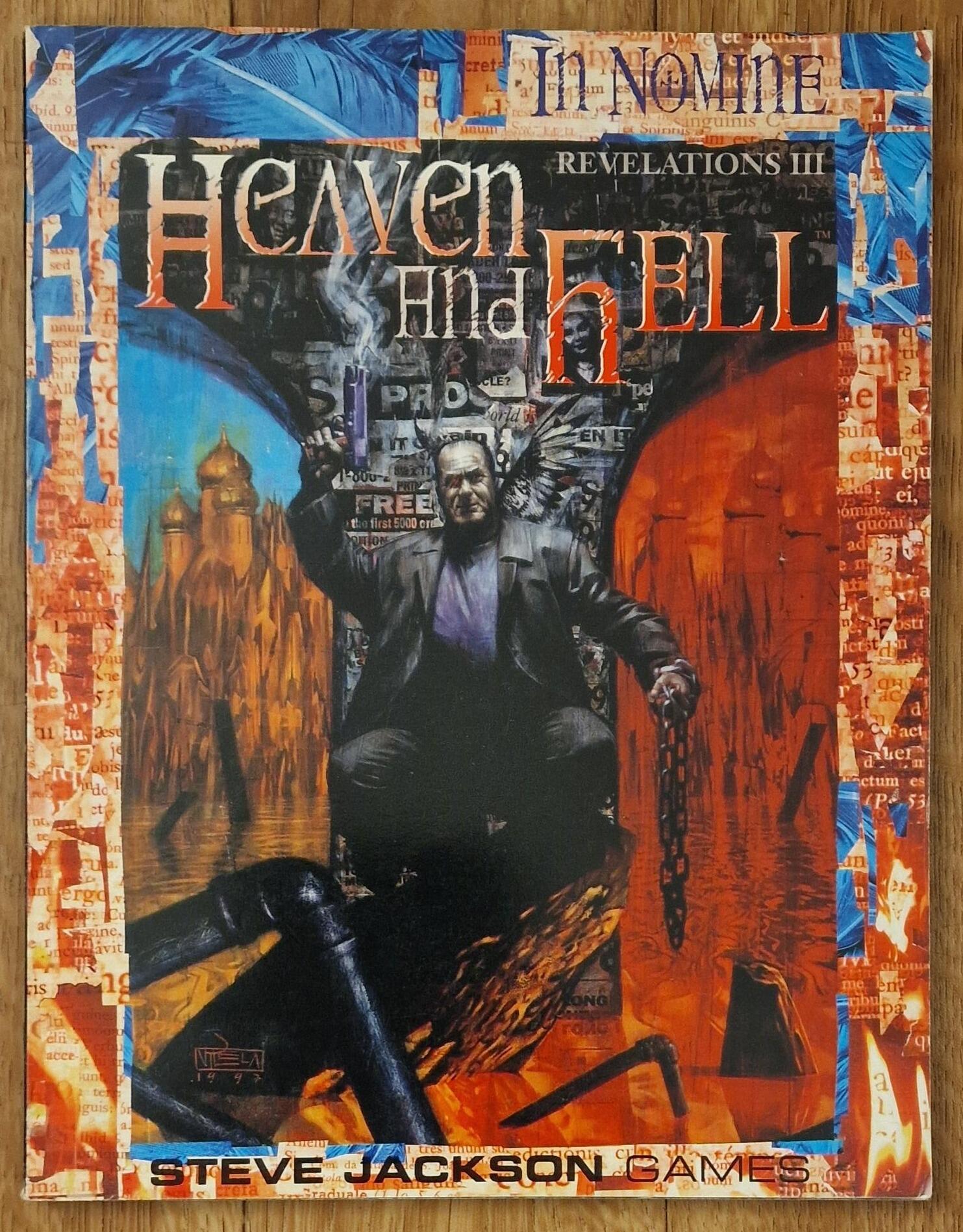 Revelations III Heaven and Hell for In Nomine by Steve Jackson Games