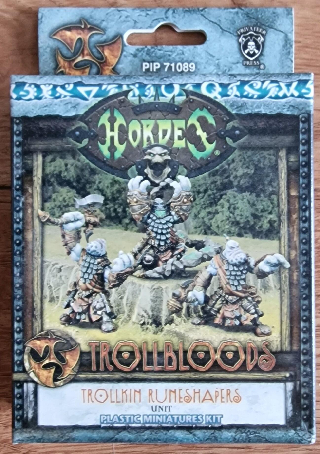 Hordes Miniature Trollbloods Trollkin Runeshapers Unit by Privateer Press
