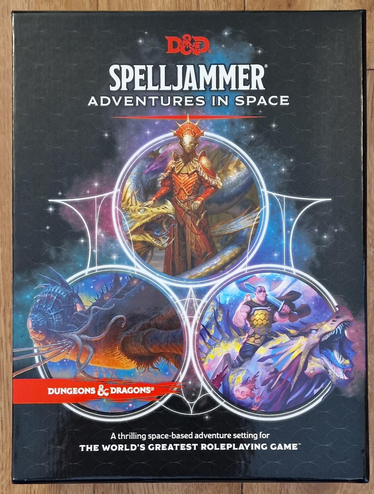 Spelljammer Rulebook Box Set for 5th edition 5e