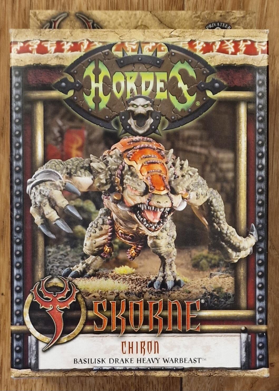 Hordes Miniature Skorne Chiron Basilisk Drake Heavy Warbeast by ...