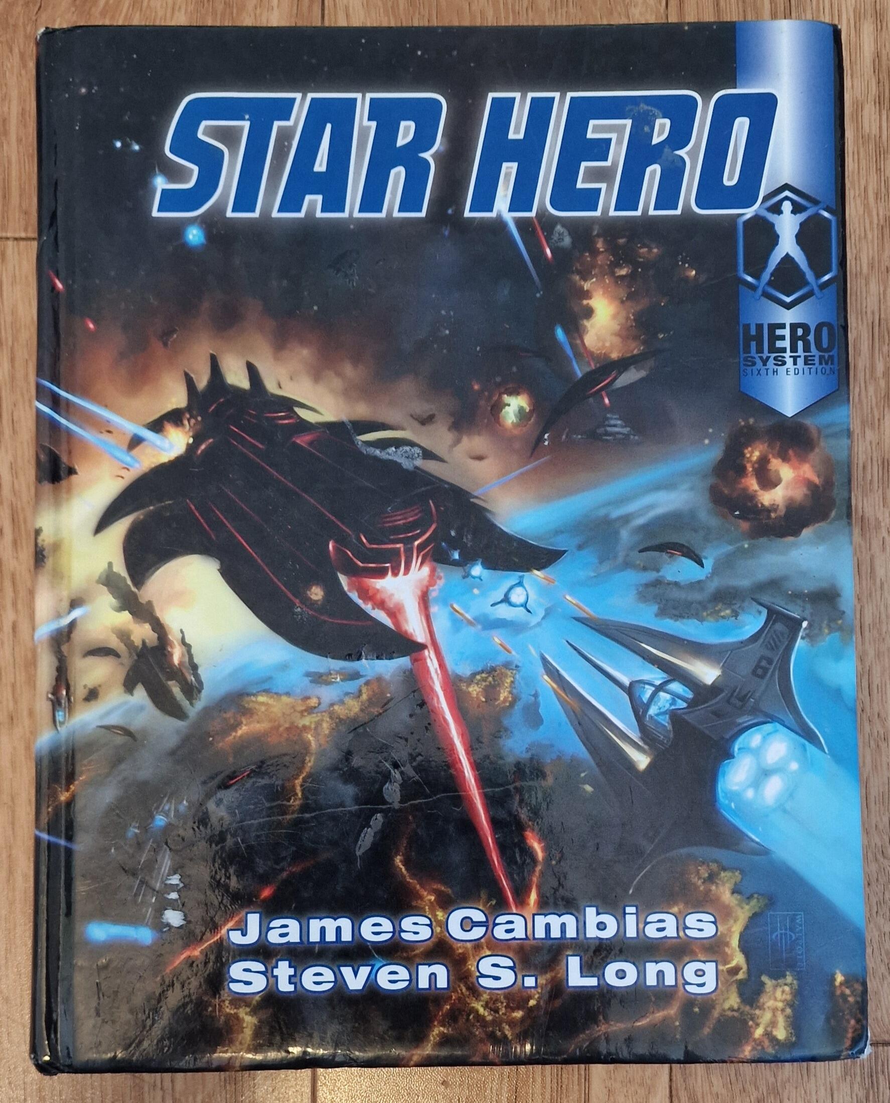 Star Hero Core Rules Rulebook for Star Hero Hero System 6th by Hero Games