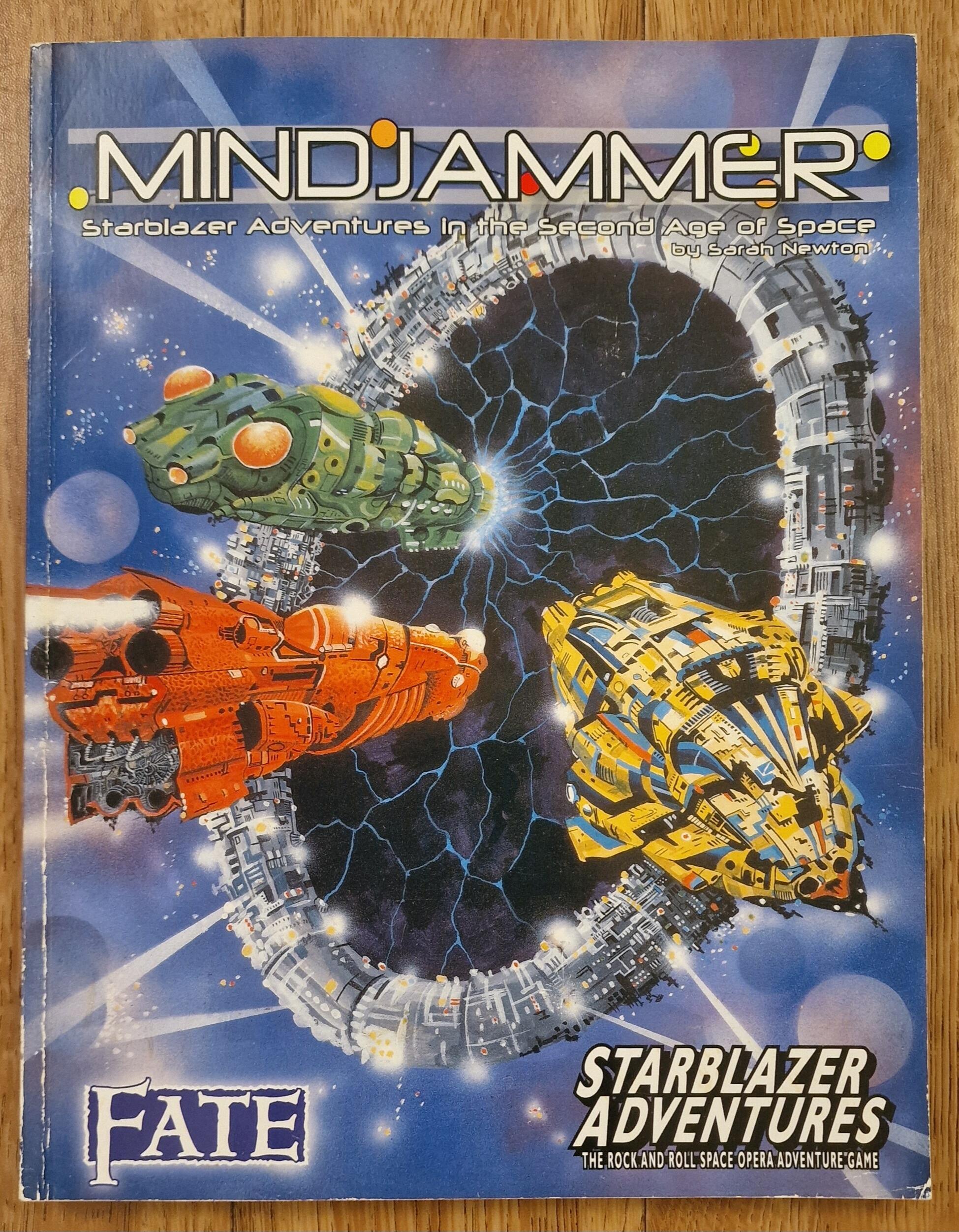 Mindjammer Starblazer Adventures for FATE System by Cubicle 7